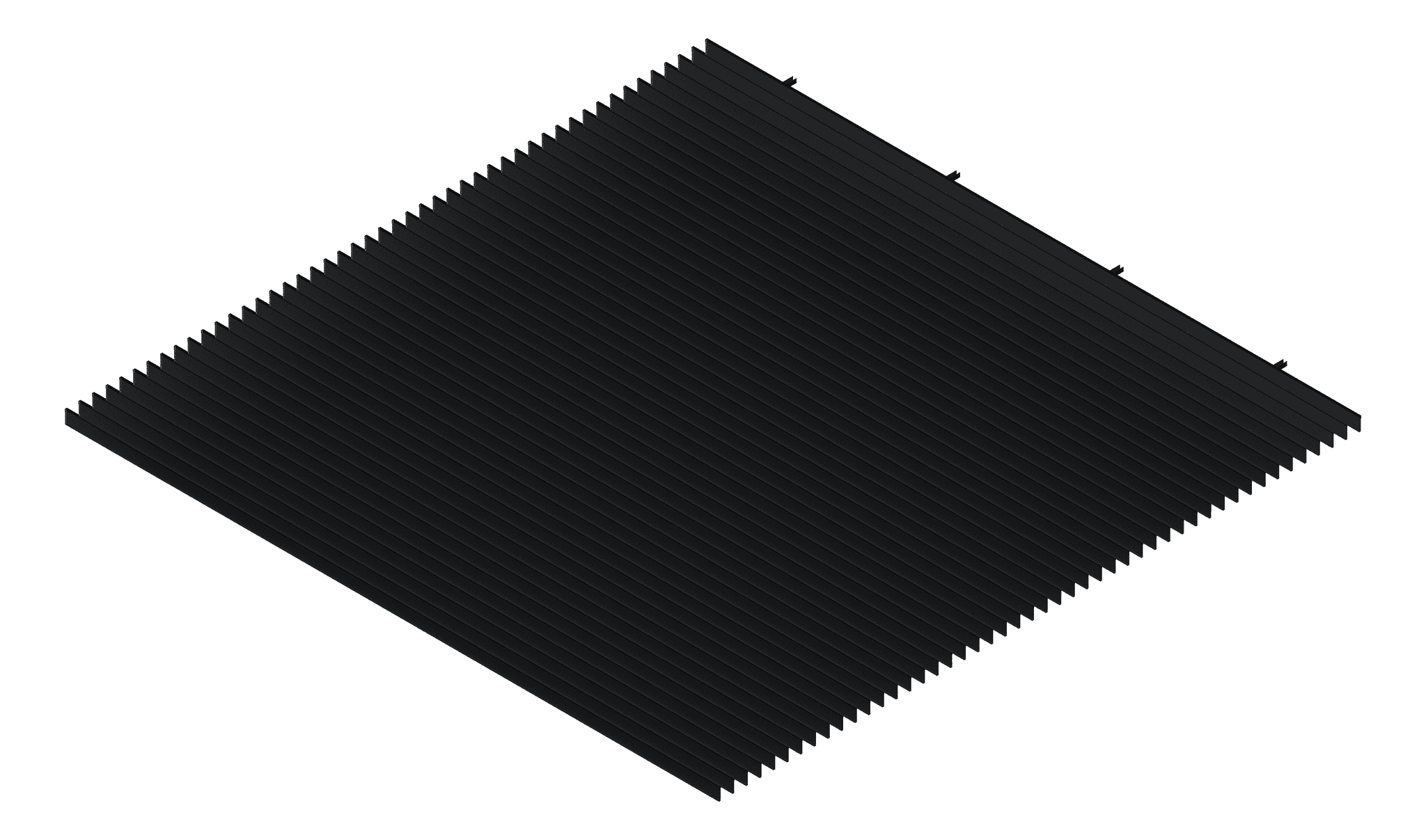 CeilingBaffles Acoustic AutexUS Frontier Fin Tundra - BIMcontent.com