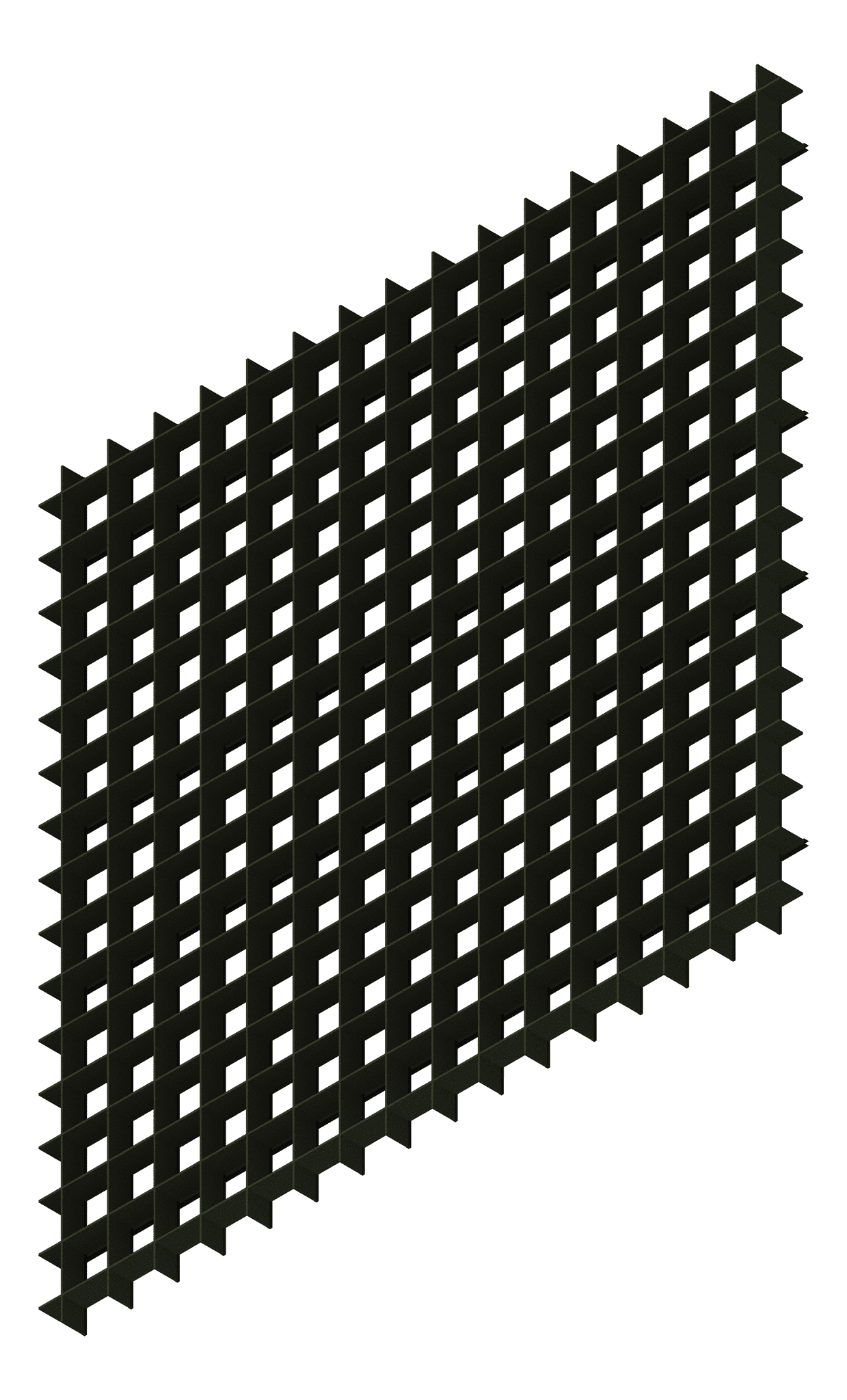 WallBaffles Acoustic AutexUS Frontier Fin Axis - BIMcontent.com