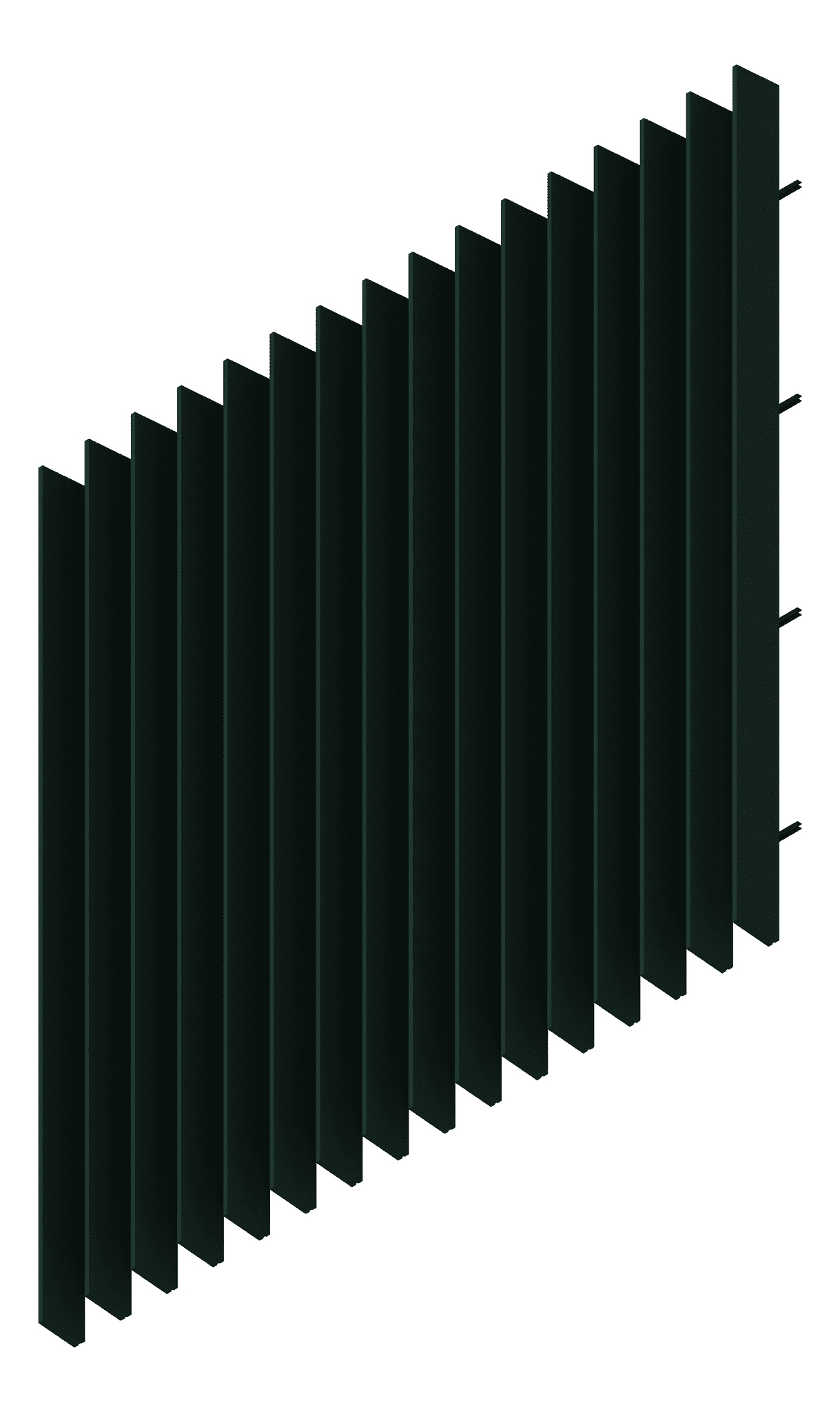 WallBaffles Acoustic AutexUS Frontier Raft Blade - BIMcontent.com