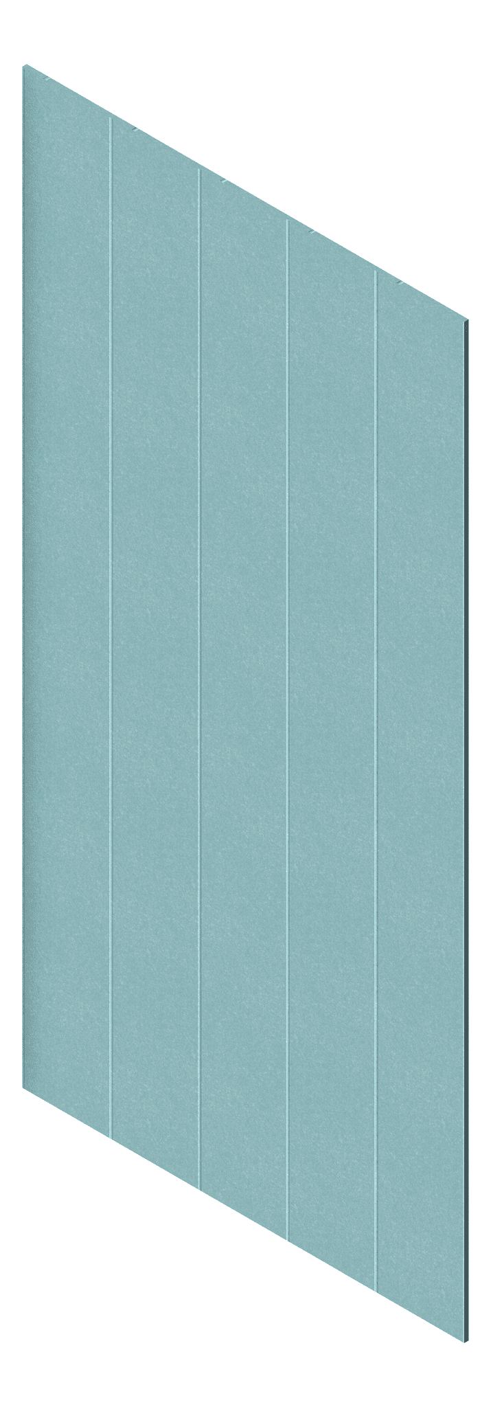 Panel Acoustic AutexUS Groove V1 DoubleSpaced FallingWater - BIMcontent.com