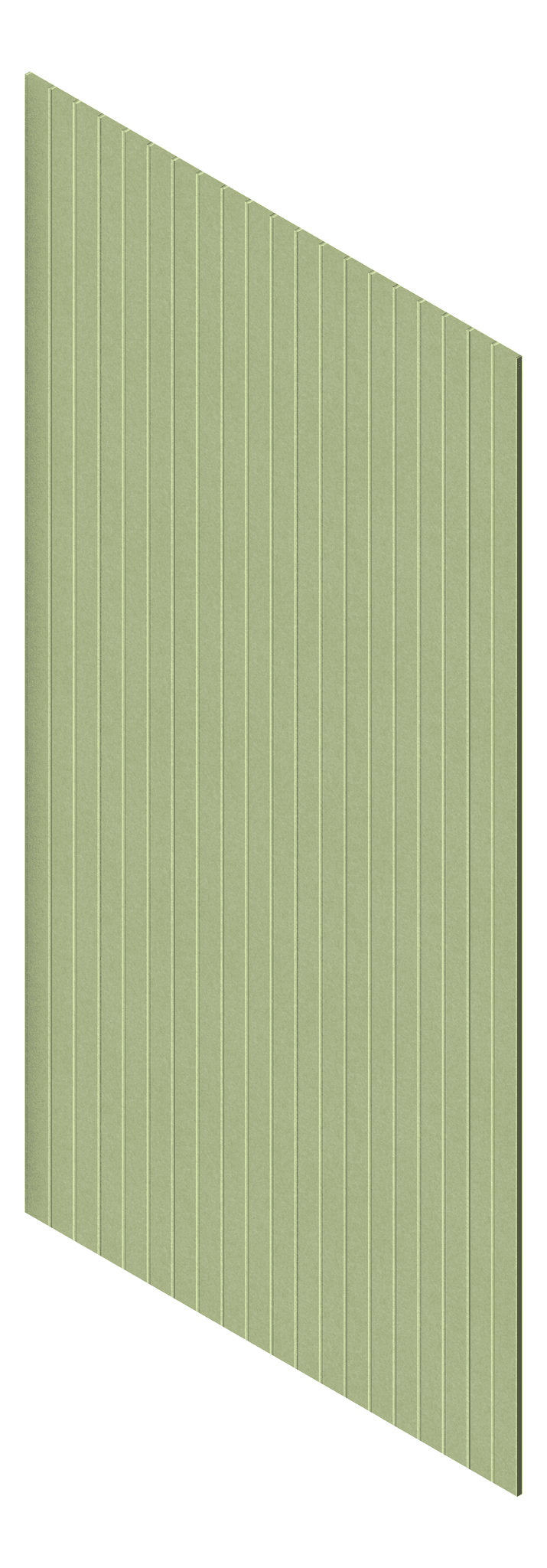 Panel Acoustic AutexUS Groove V1 HalfSpaced Acros - BIMcontent.com