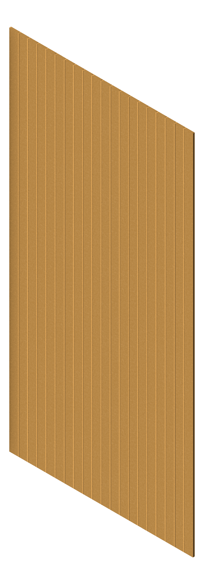 Panel Acoustic AutexUS Groove V1 HalfSpaced Beehive - BIMcontent.com