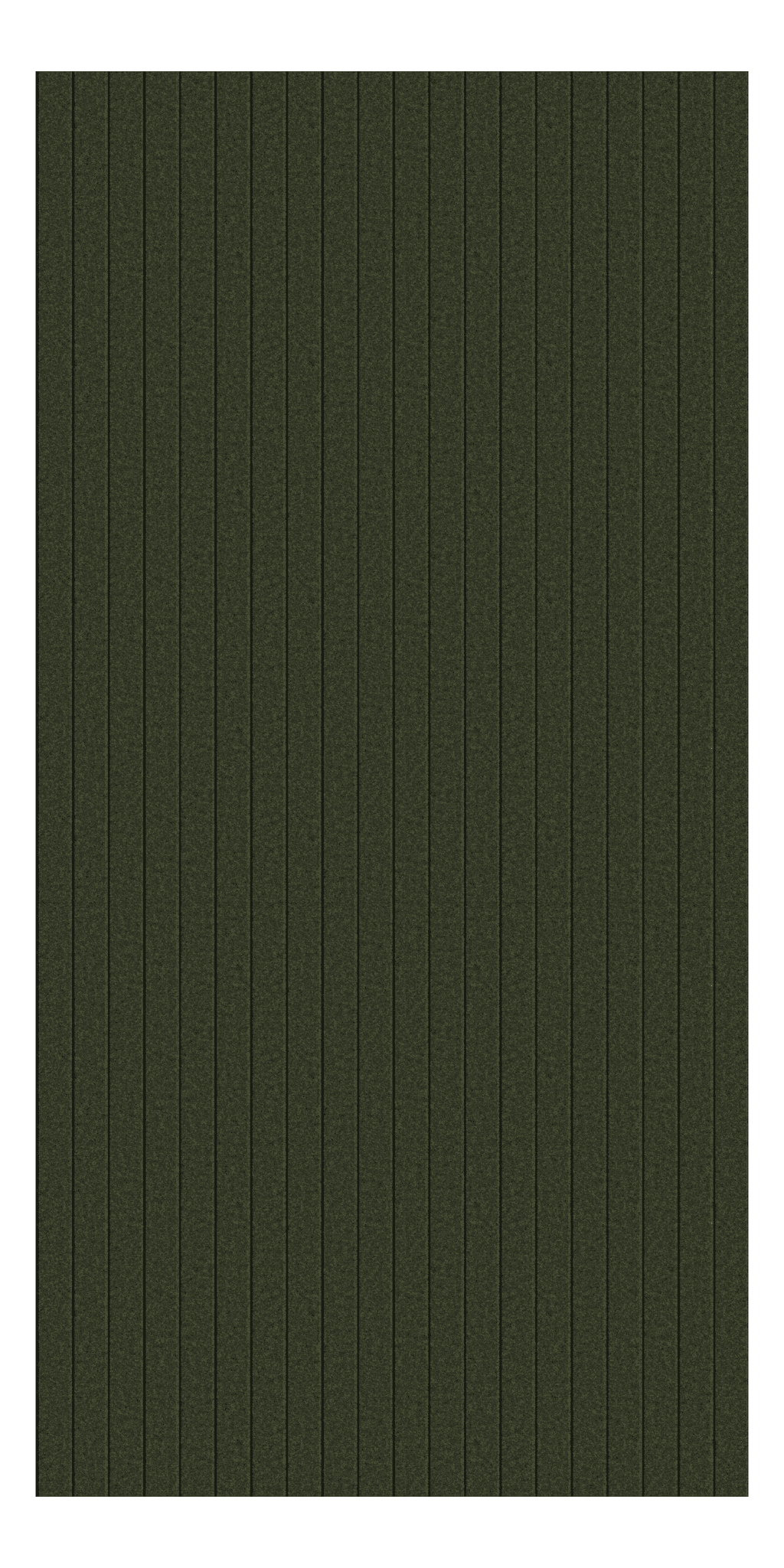 Panel Acoustic AutexUS Groove V1 HalfSpaced Gherkin - BIMcontent.com