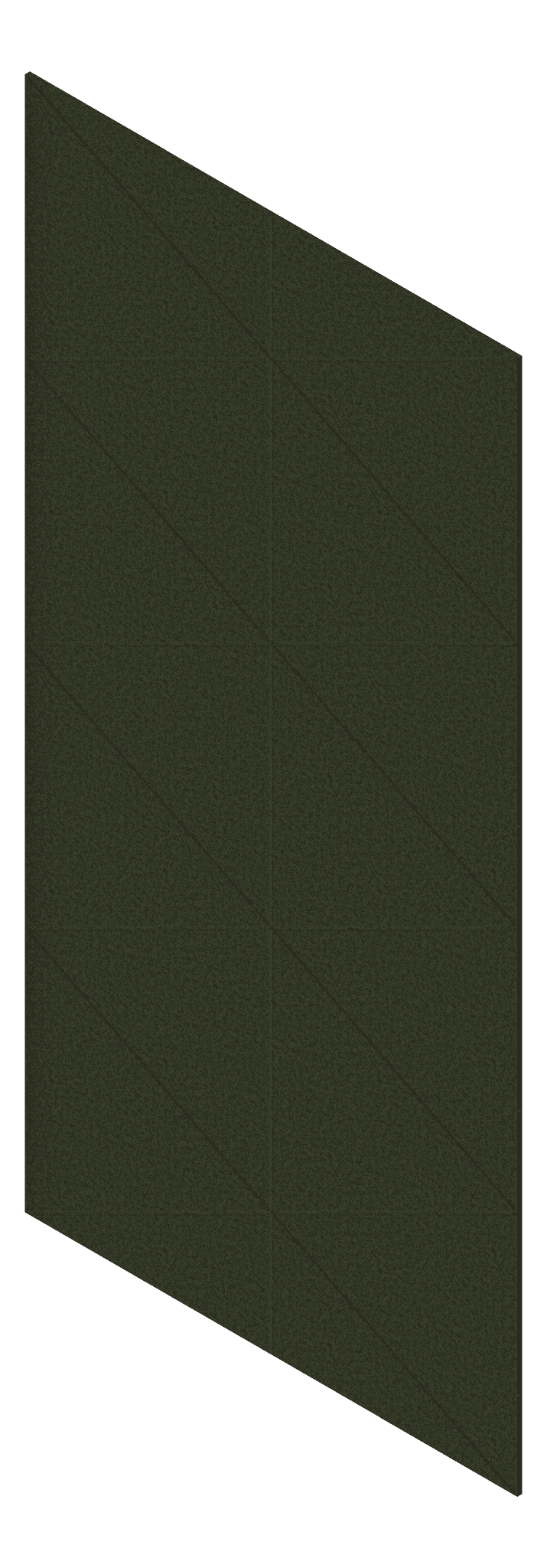 Panel Acoustic AutexUS Groove V3 DoubleSpaced Gherkin - BIMcontent.com