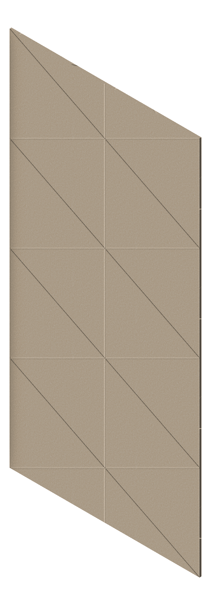 Panel Acoustic AutexUS Groove V3 DoubleSpaced Parthenon - BIMcontent.com