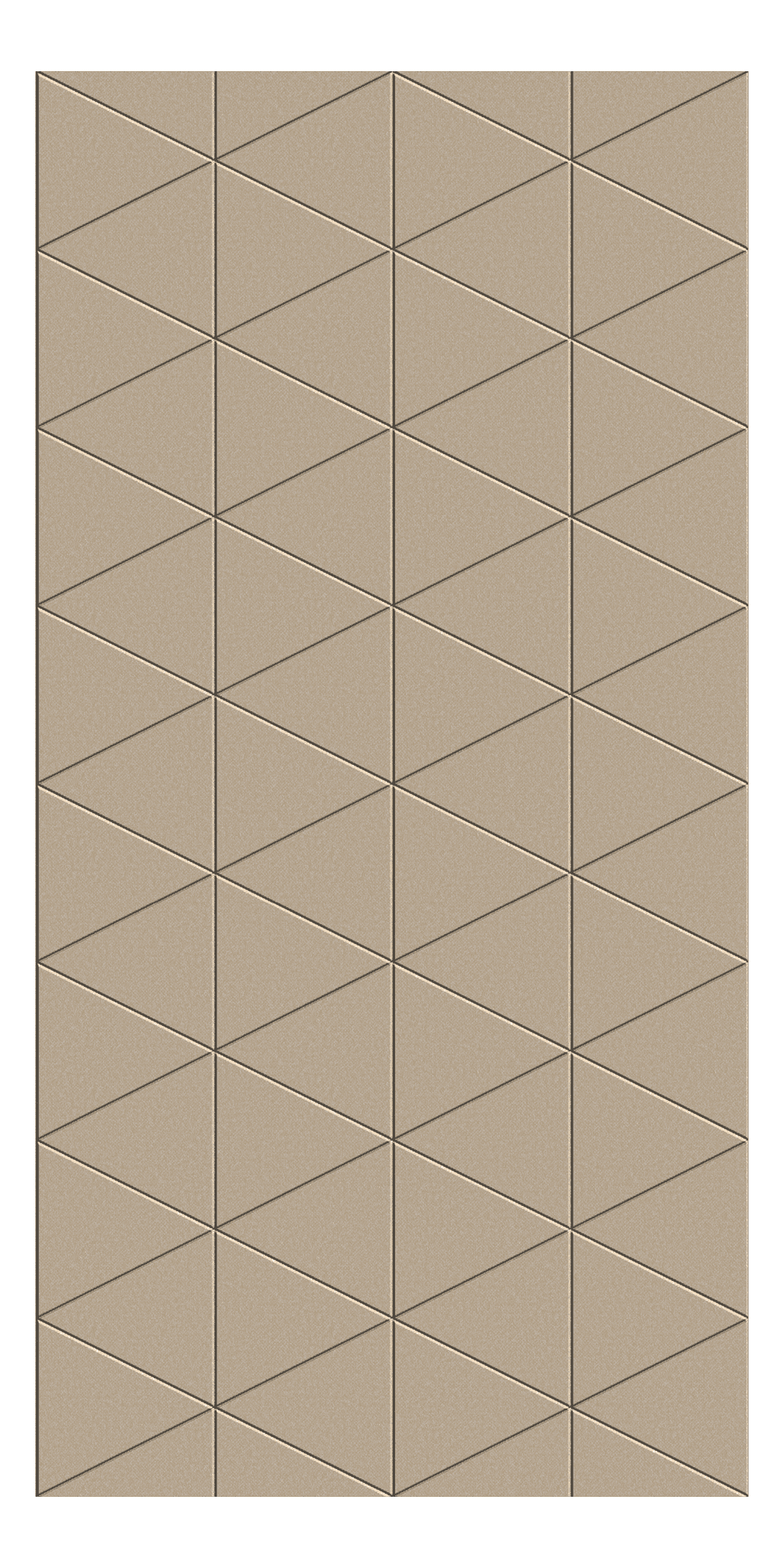 Panel Acoustic AutexUS Groove V3 TypicalSpaced Parthenon - BIMcontent.com