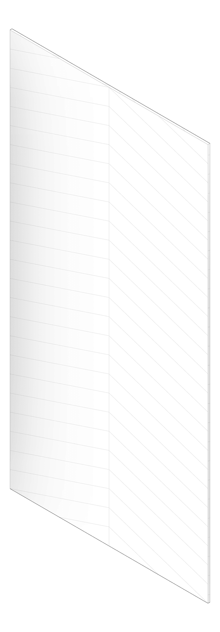 Panel Acoustic AutexUS Groove V4 HalfSpaced Muralla - BIMcontent.com