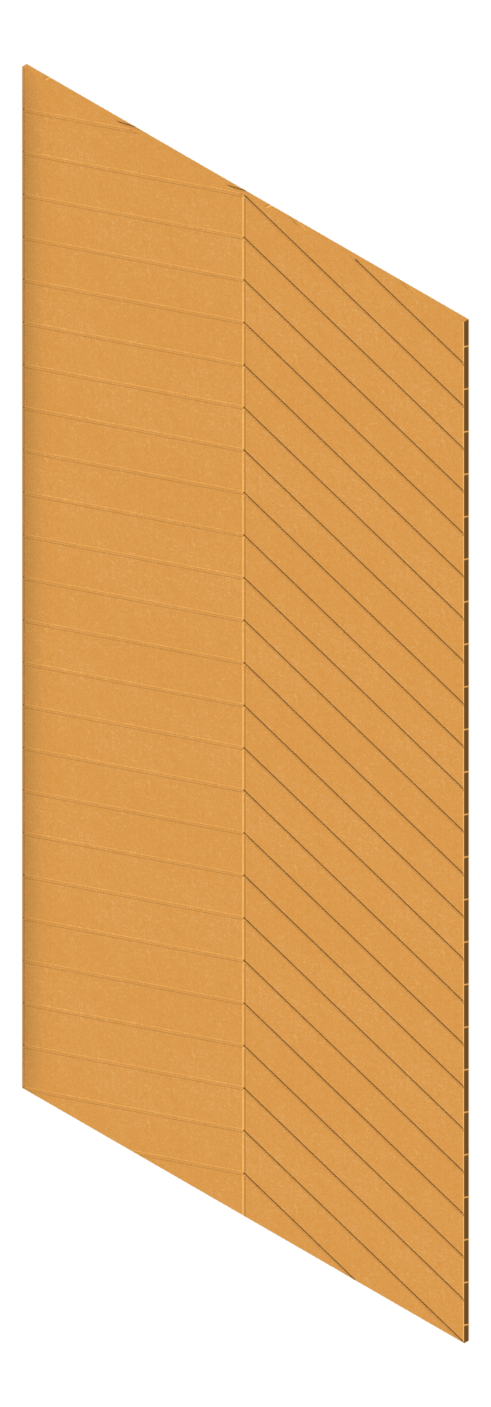 Panel Acoustic AutexUS Groove V4 HalfSpaced Senado - BIMcontent.com