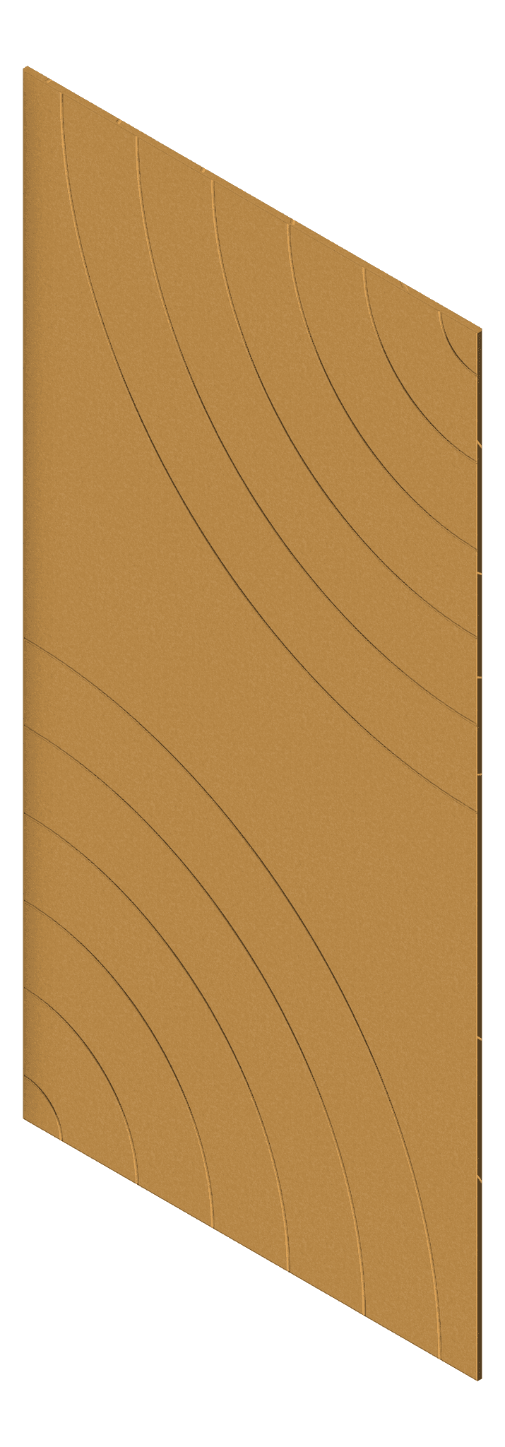 Panel Acoustic AutexUS Groove V5 TypicalSpaced Beehive - BIMcontent.com