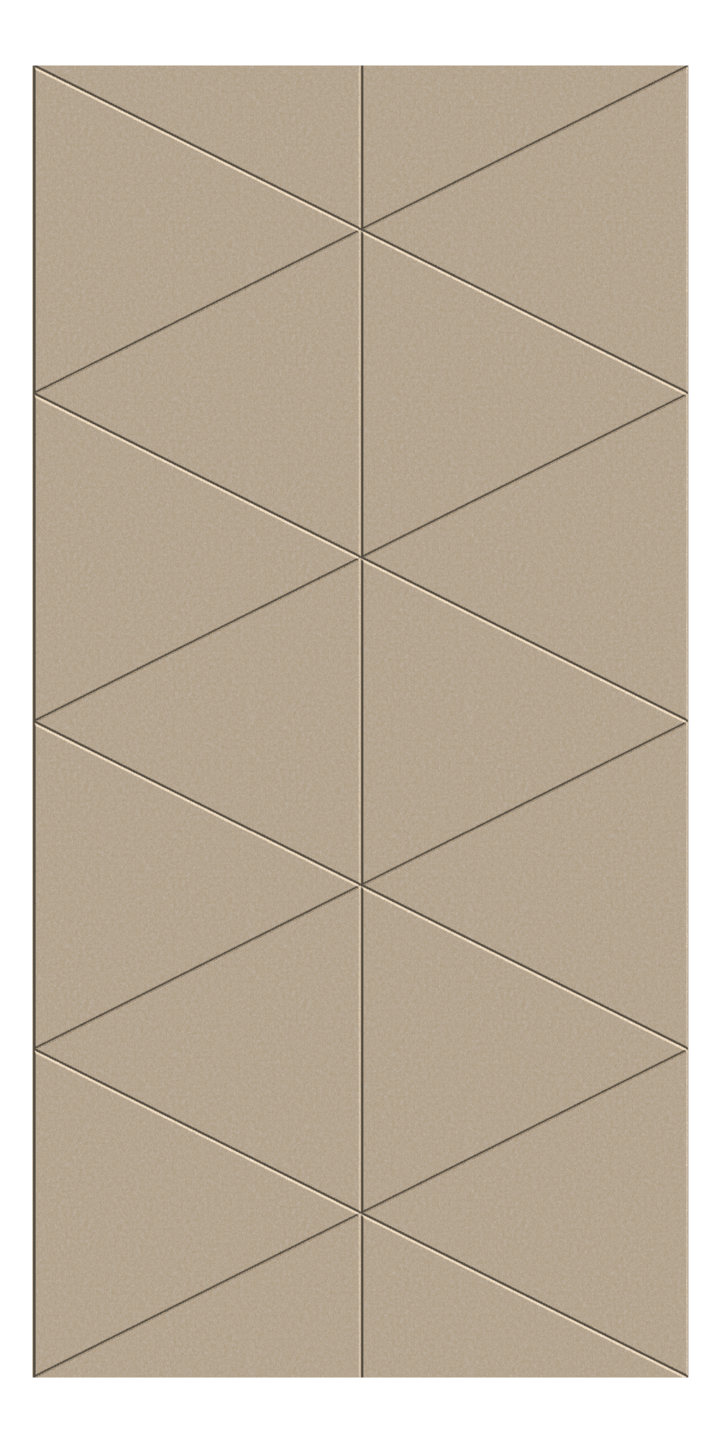 Panel Acoustic AutexUK Groove V3 DoubleSpaced Parthenon - BIMcontent.com