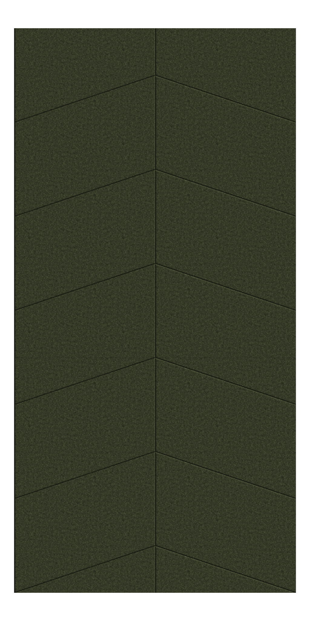 Panel Acoustic AutexUK Groove V4 DoubleSpaced Gherkin - BIMcontent.com