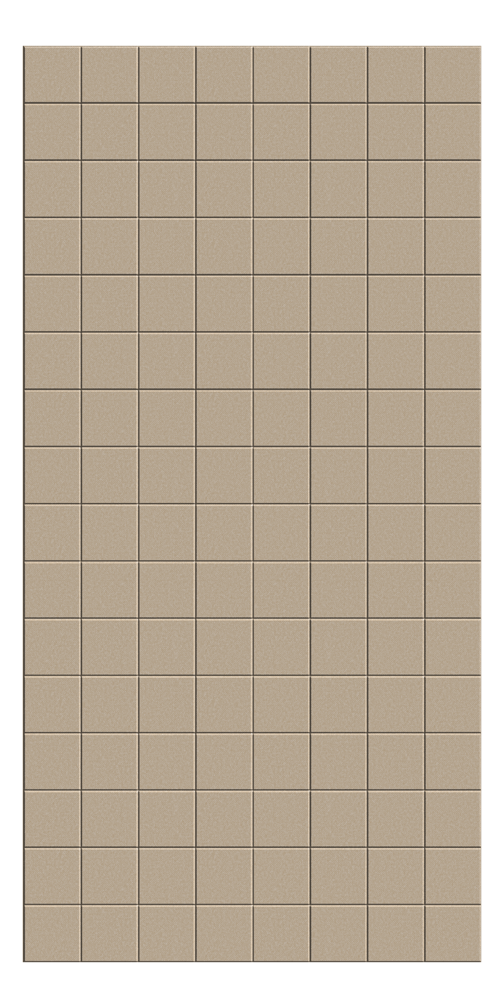 Panel Acoustic AutexUK Groove V6 HalfSpaced Parthenon - BIMcontent.com