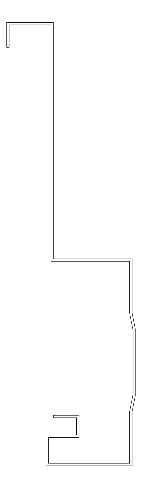 Profile Fascia Fielders Rebated WA - BIMcontent.com