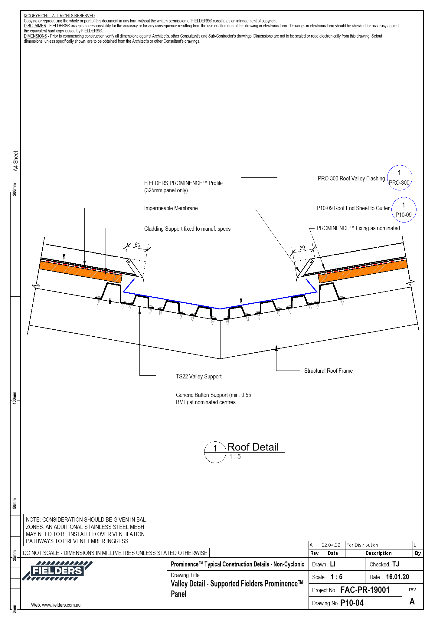 P10-04 - Valley Detail - Supported Fielders Prominence™ Panel ...