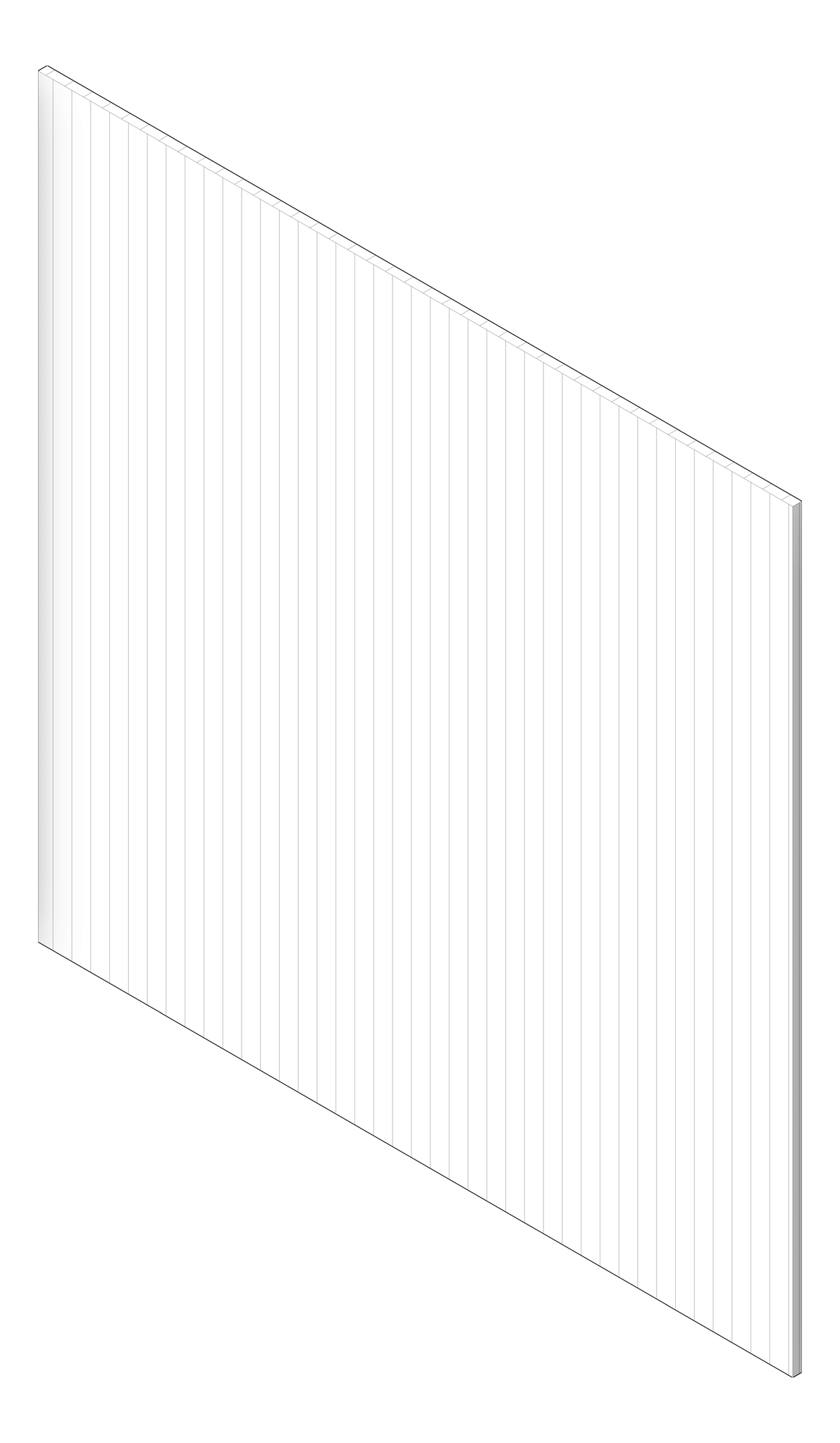 Panel Decorative Laminex Surround Batten25 LexiconQuarter - BIMcontent.com