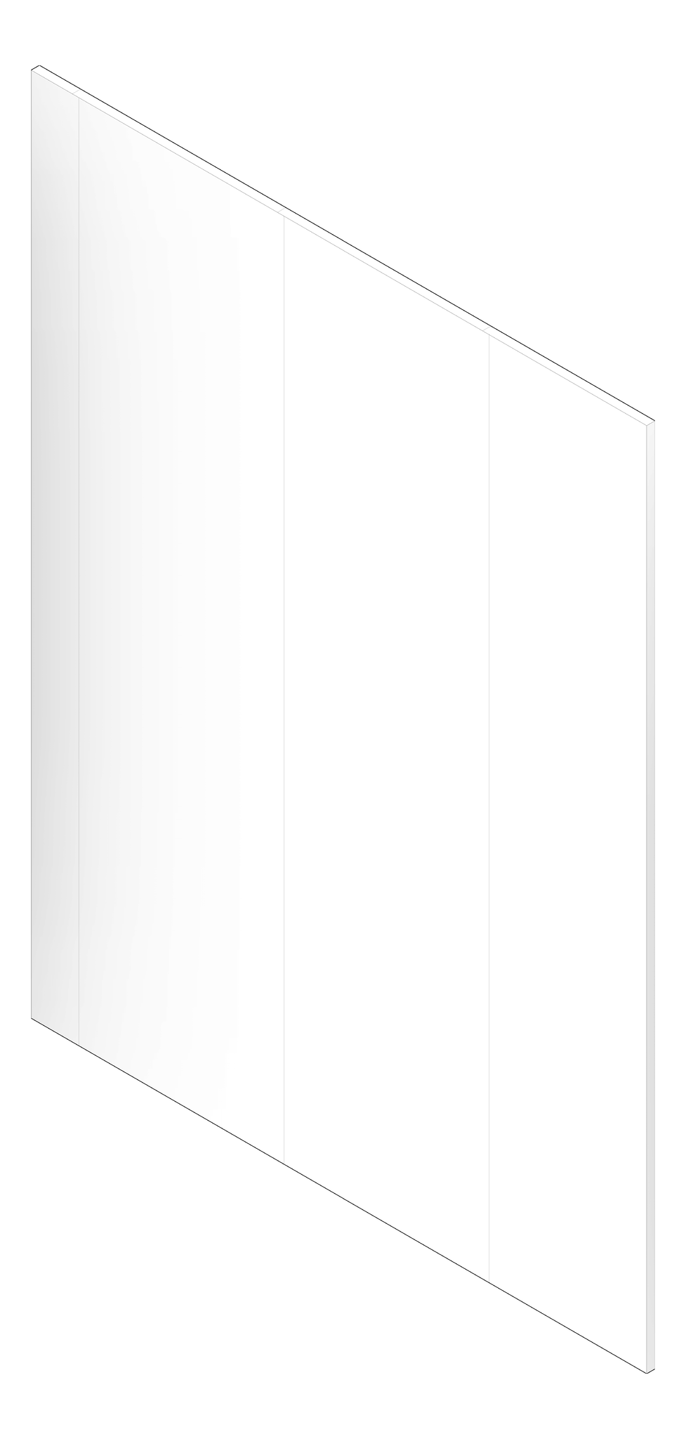 Panel Decorative Laminex Surround Batten300 Harmonious - BIMcontent.com