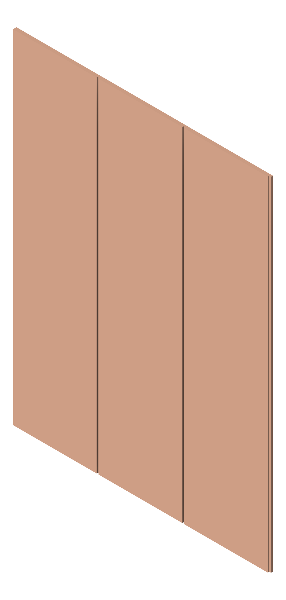 Panel Decorative Laminex Surround Batten300 - BIMcontent.com