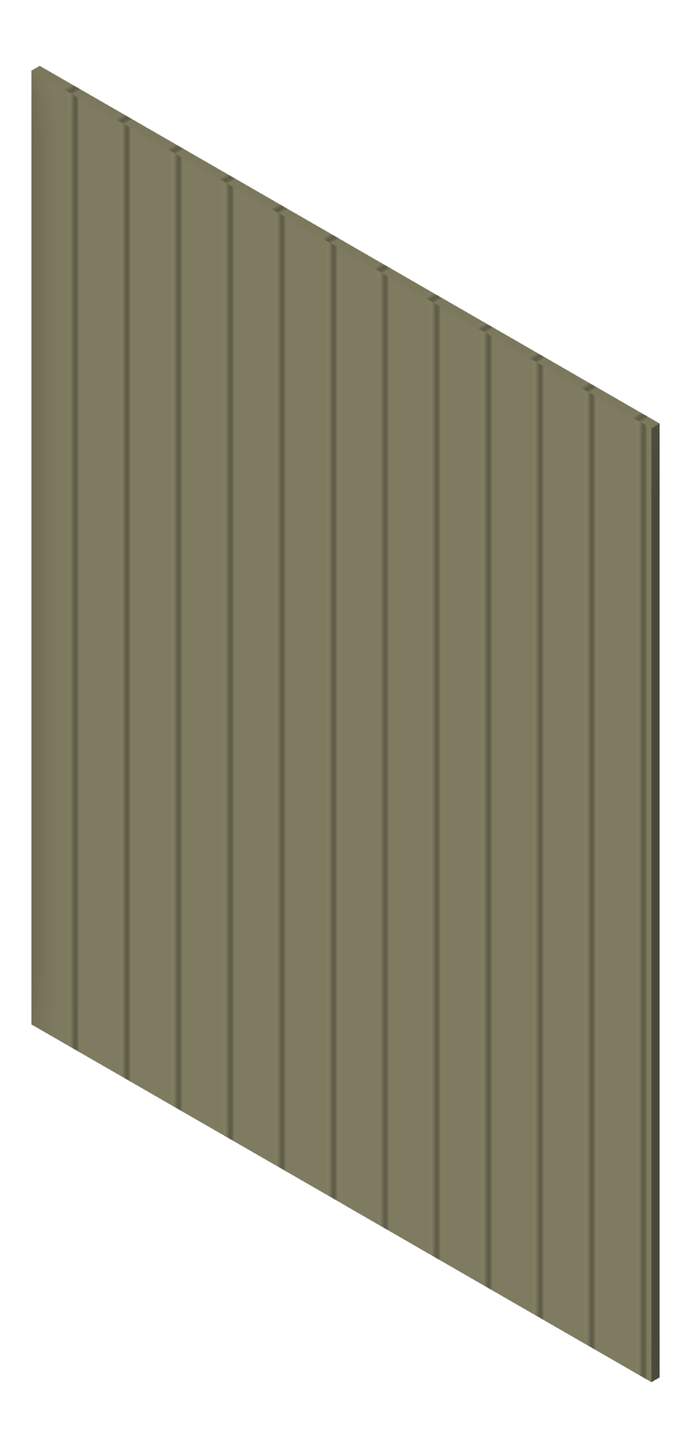 Panel Decorative Laminex Surround Batten75 NaturalFlora - BIMcontent.com