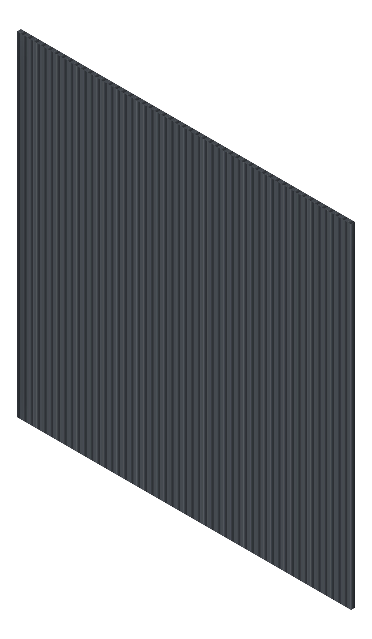 Panel Decorative Laminex Surround DemiRound20 Maximus - BIMcontent.com