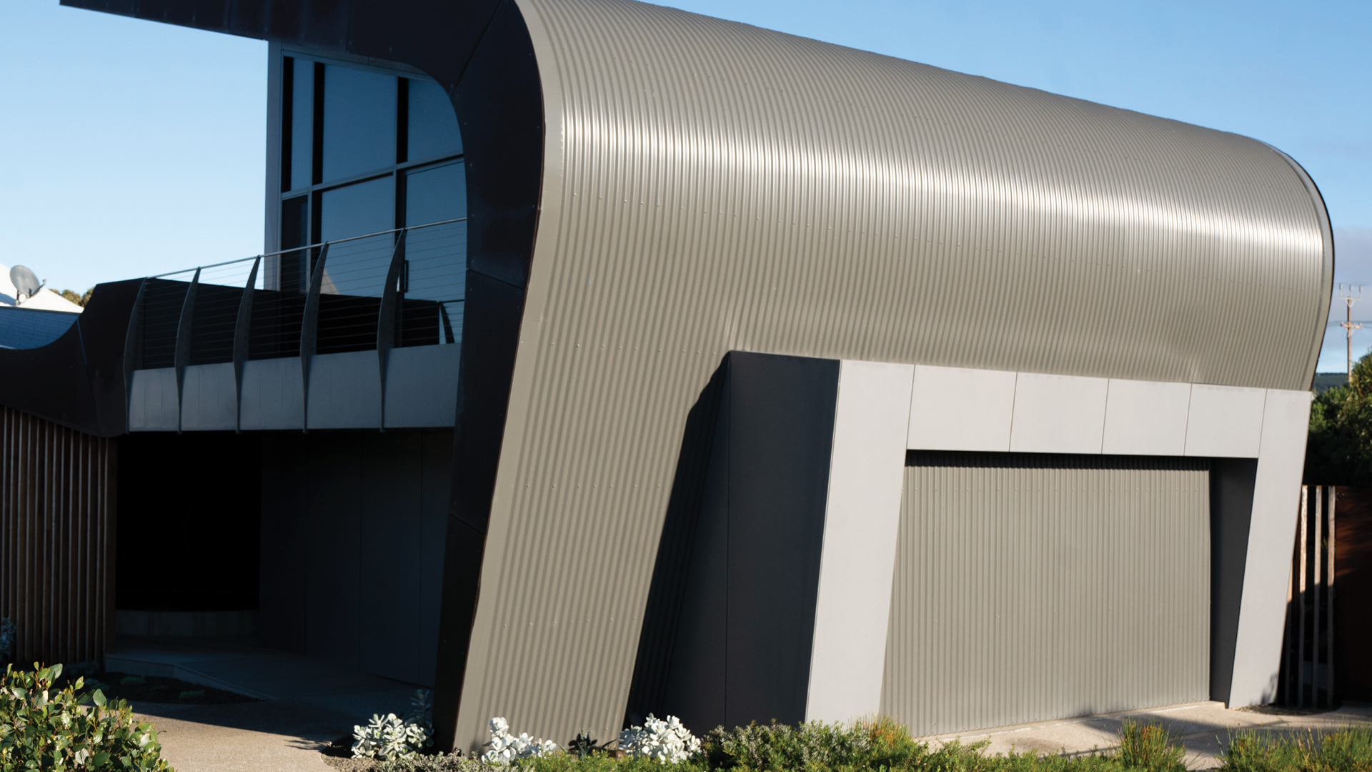 Aluminium SheetCladding Lysaght Permalite Waveline ObekiskGrey ...