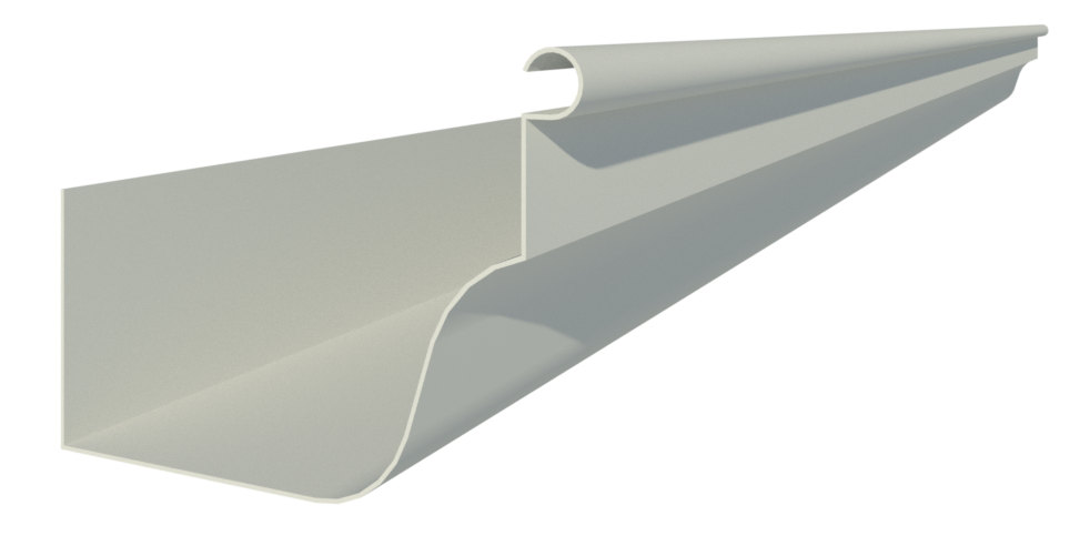 Detail Gutter Lysaght Ogee Elevation - BIMcontent.com