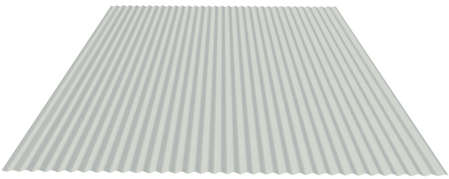 Metal SheetCladding Lysaght MiniOrb Surfmist - BIMcontent.com