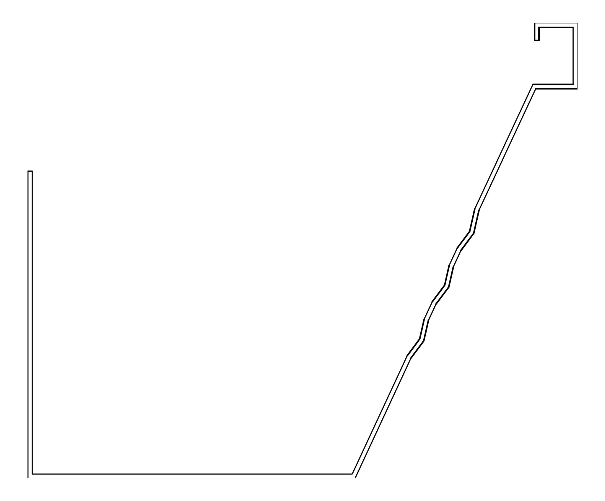 Profile Gutter Lysaght Ranceline WA - BIMcontent.com