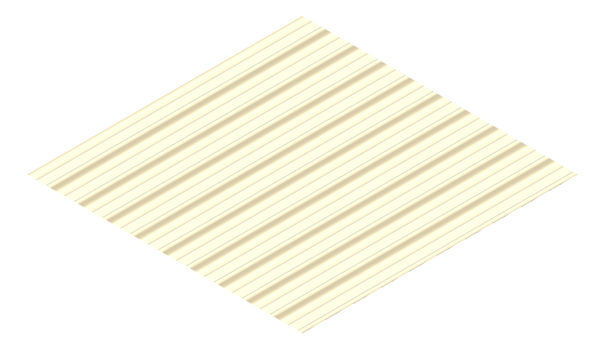 Aluminium SheetCladding Lysaght Permalite VRib FullCream - BIMcontent.com