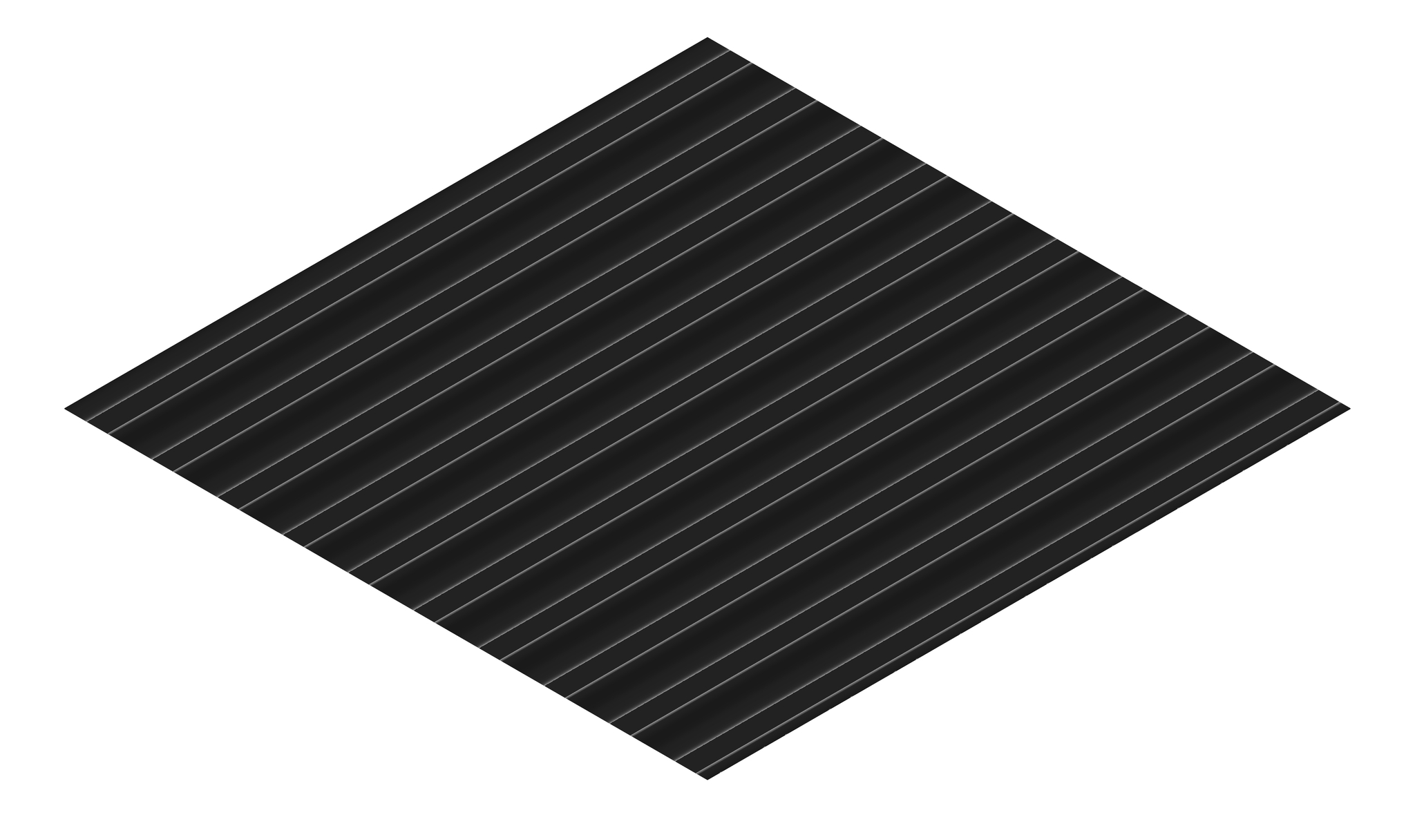 Aluminium SheetCladding Lysaght Permalite VRib Midnightsky - BIMcontent.com