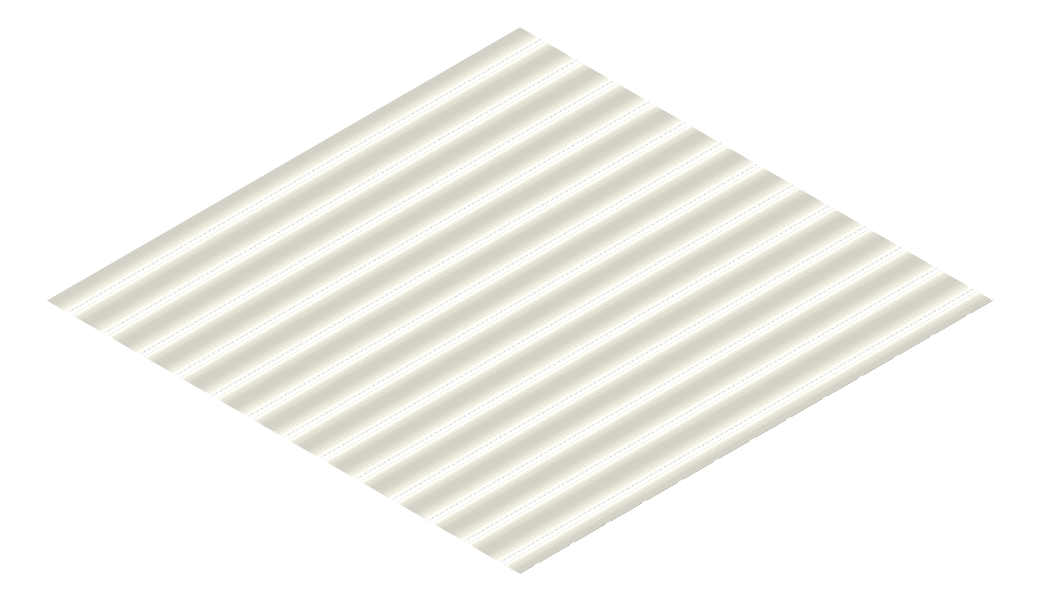 Aluminium SheetCladding Lysaght Permalite Waveline GlacierWhite ...