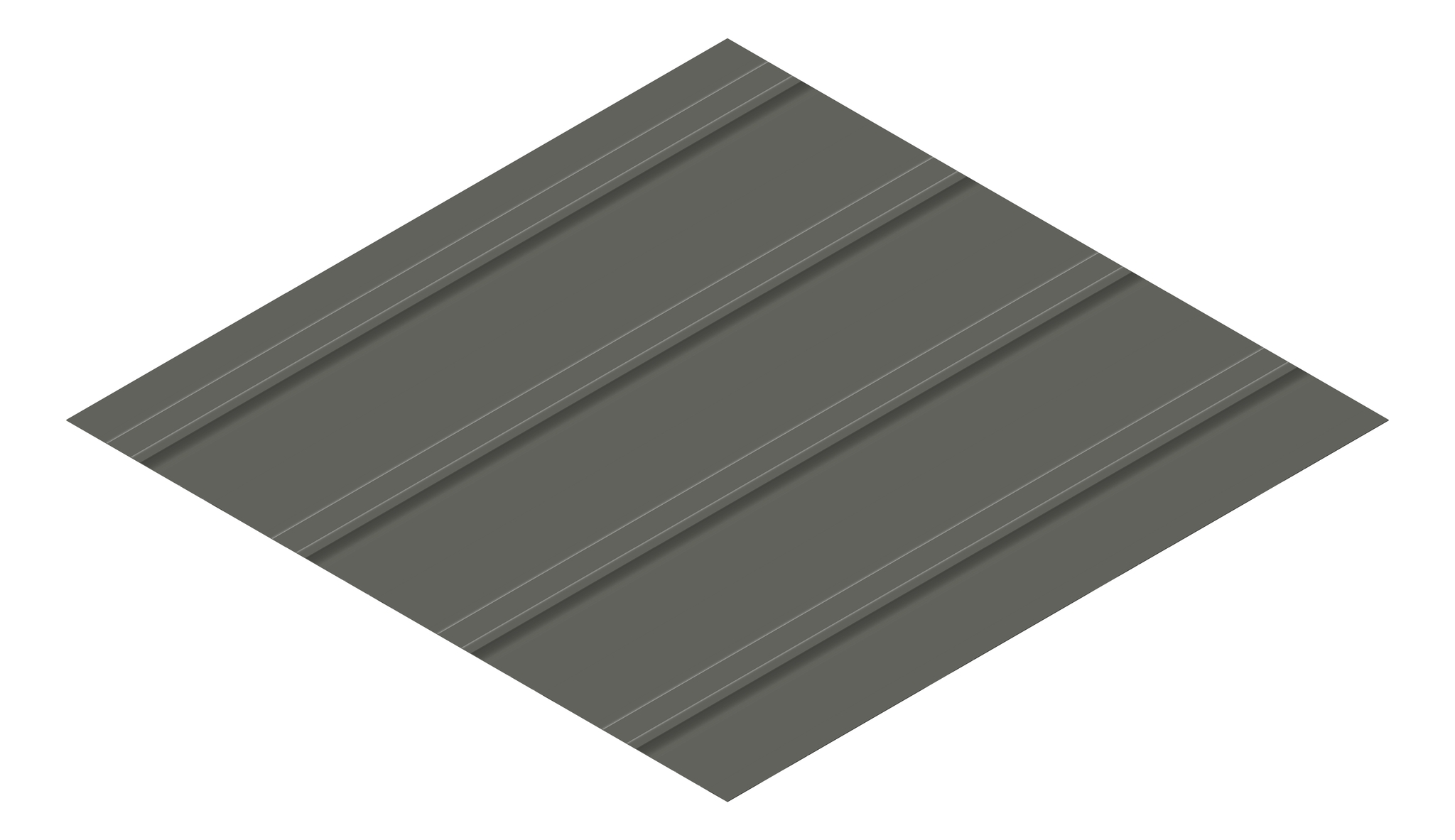 Metal SheetCladding Lysaght FlatDek WoodlandGrey - BIMcontent.com