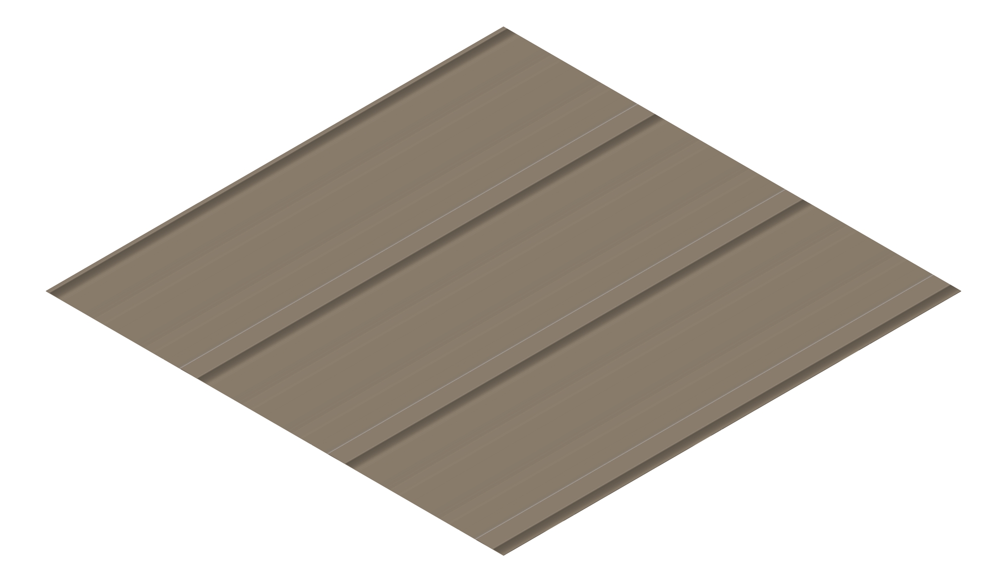 Metal SheetCladding Lysaght FlatDek310 Jasper - BIMcontent.com