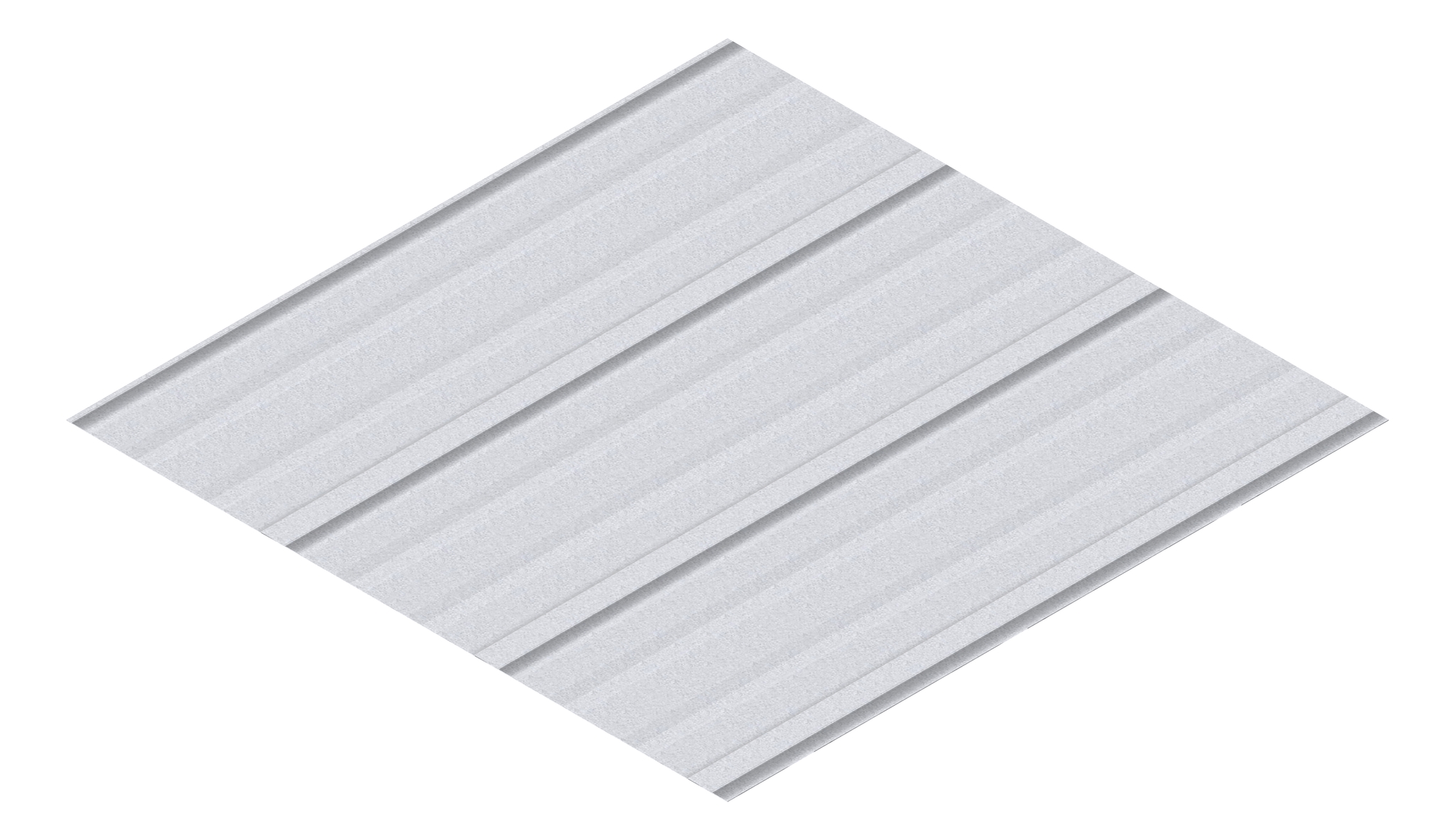 Metal SheetCladding Lysaght FlatDek310 ZincalumeSteel - BIMcontent.com