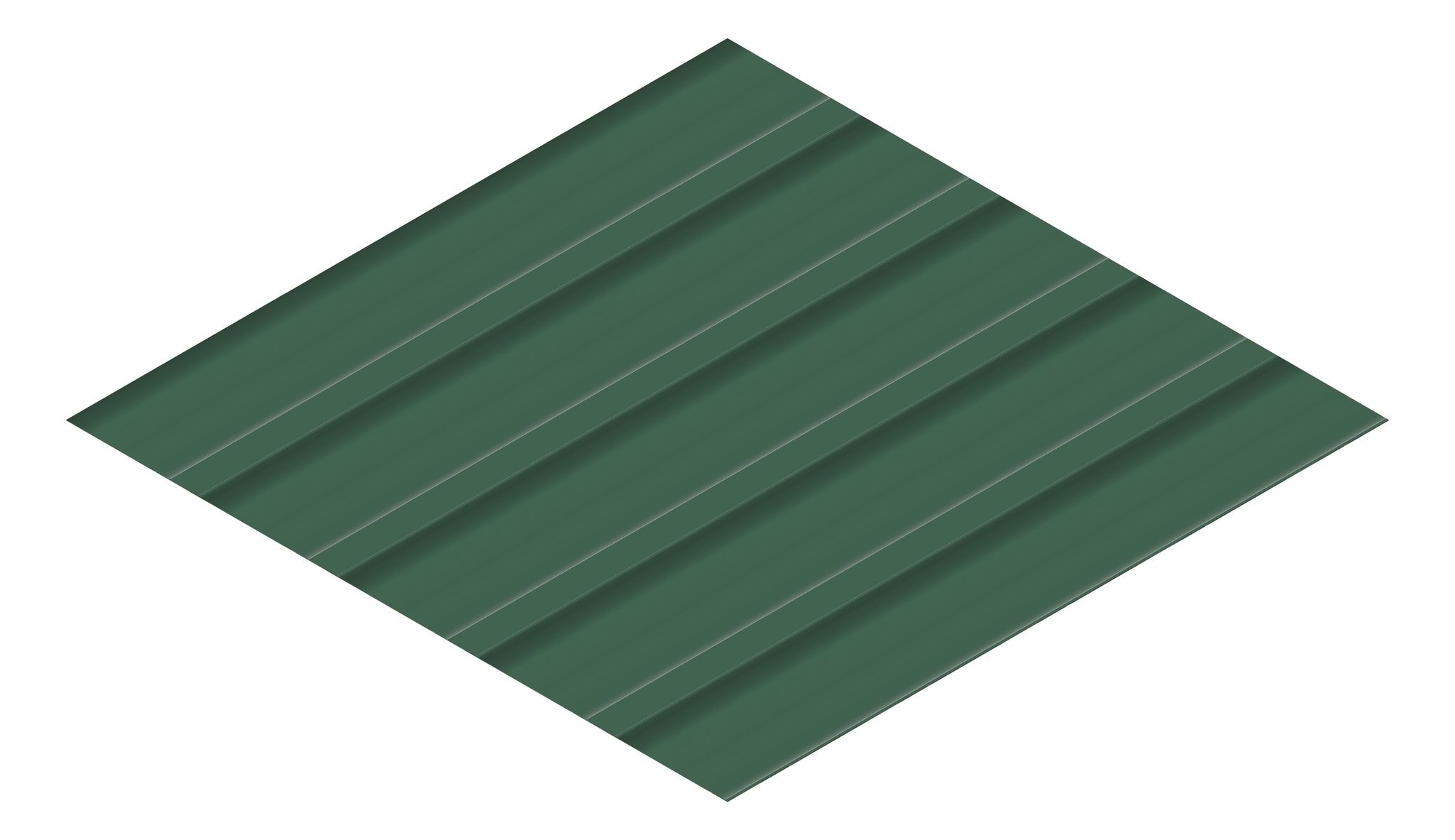 Metal SheetCladding Lysaght MultiClad CottageGreen - BIMcontent.com
