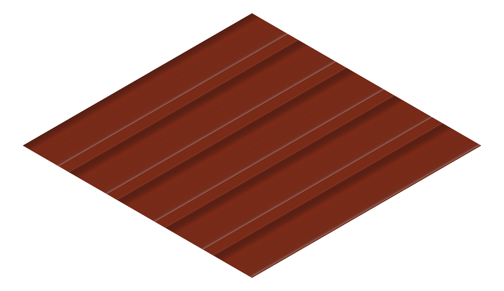 Metal SheetCladding Lysaght MultiClad ManorRed - BIMcontent.com