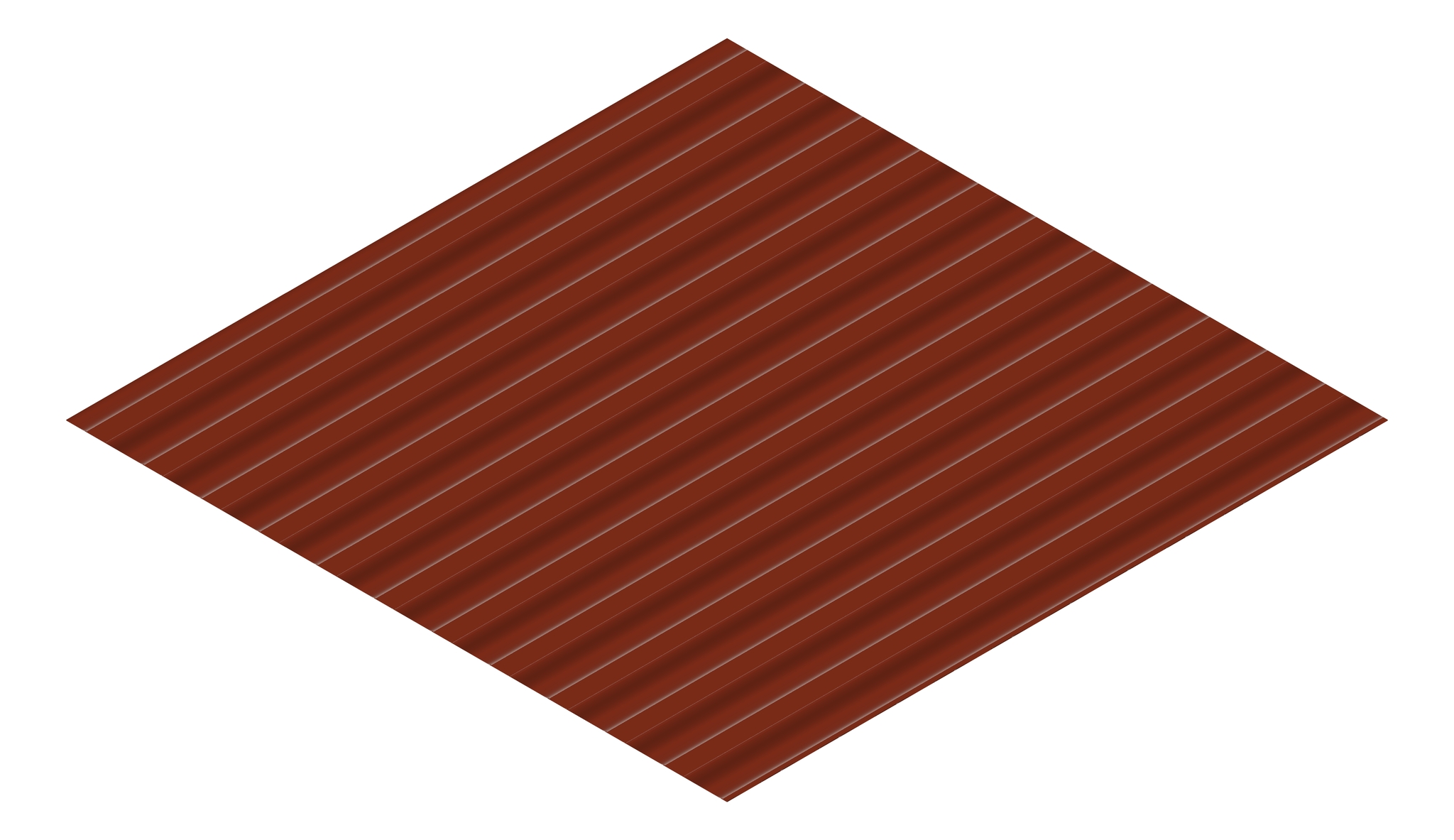 Metal SheetCladding Lysaght SpanDek ManorRed - BIMcontent.com