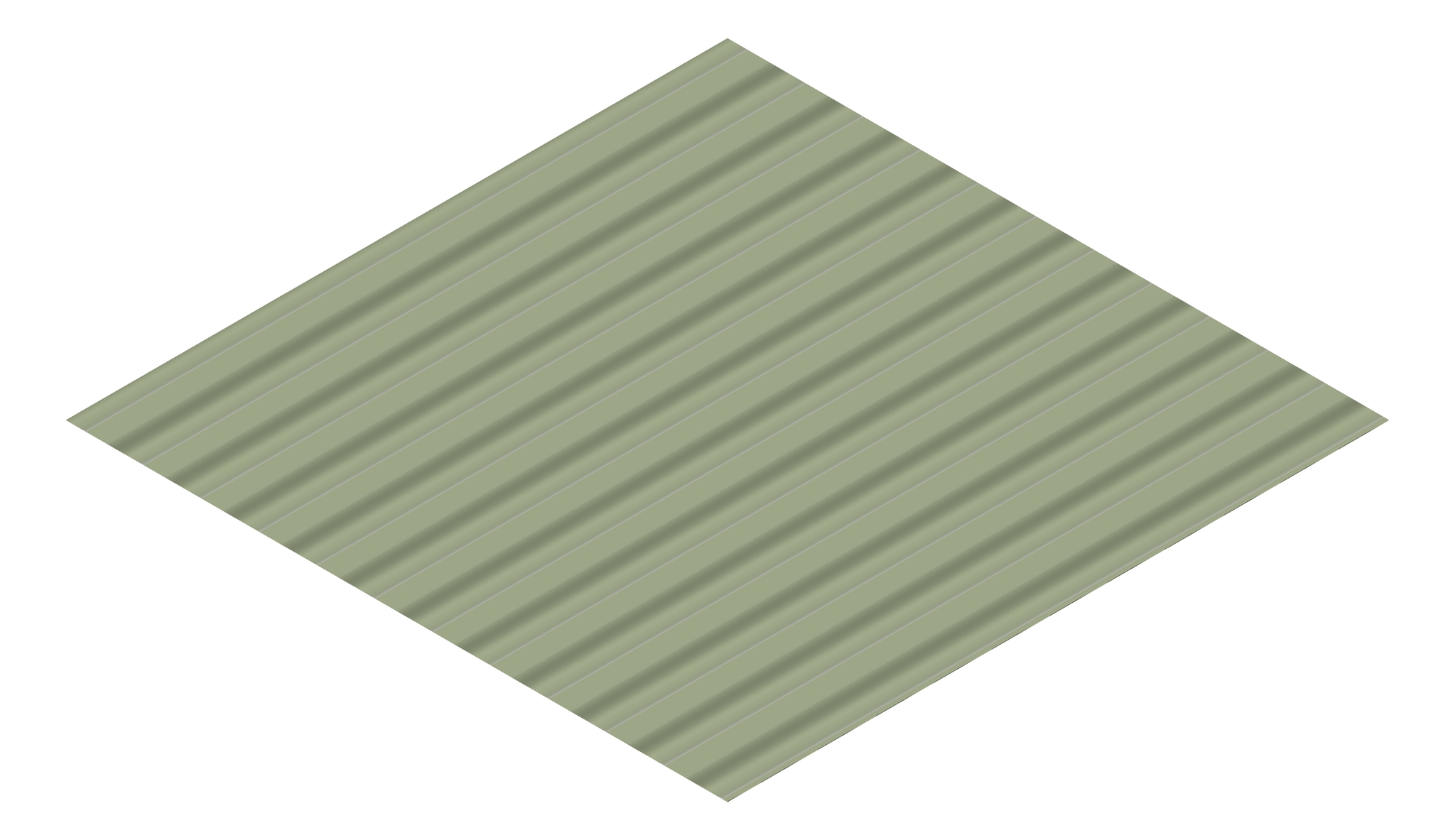 Metal SheetCladding Lysaght SpanDek PaleEucalypt - BIMcontent.com