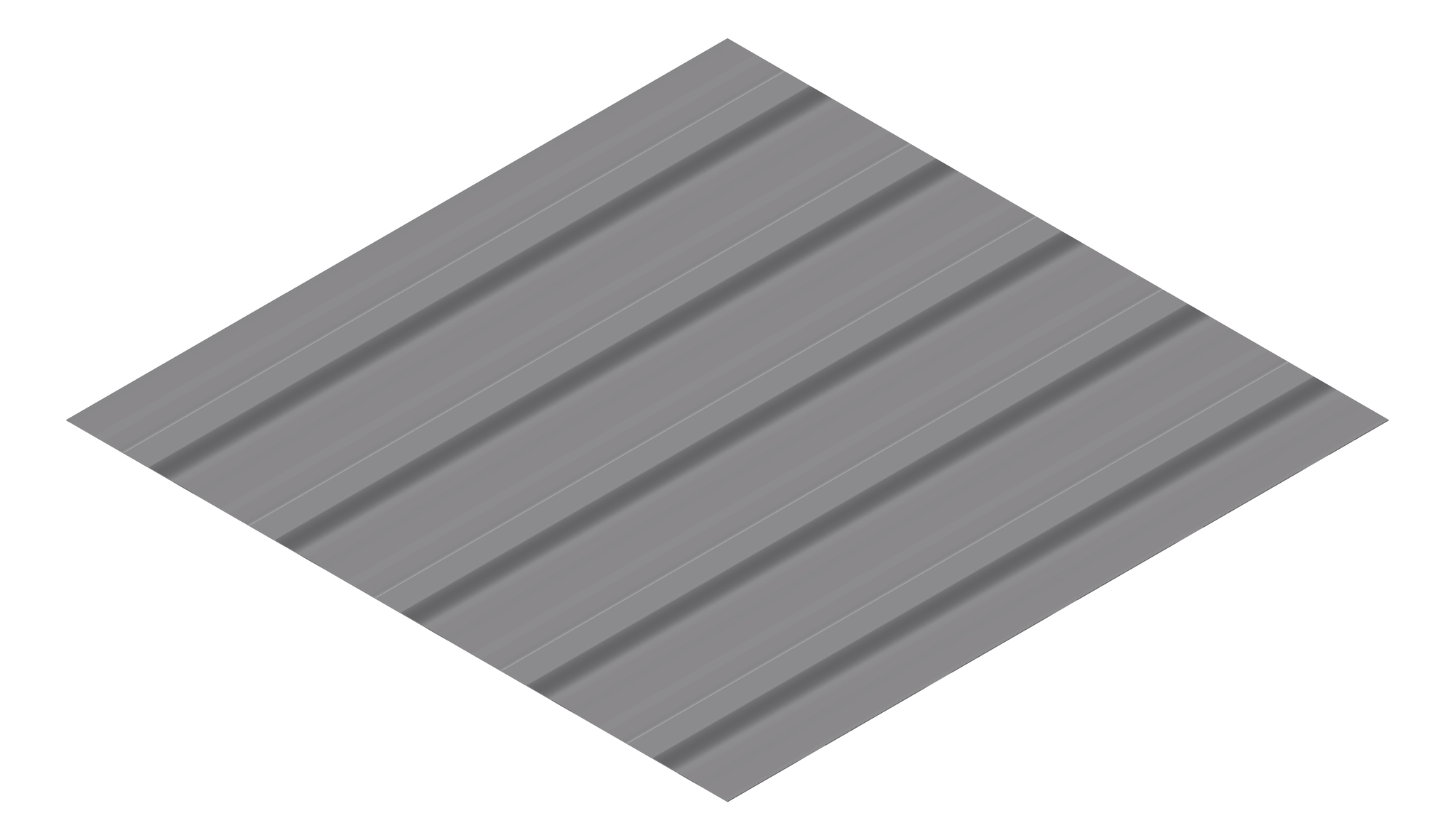 Metal SheetCladding Lysaght TrimDek NT Basalt - BIMcontent.com