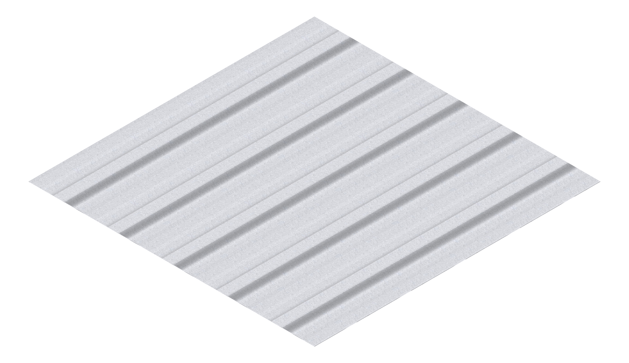 Metal SheetCladding Lysaght TrimDek NT ZincalumeSteel - BIMcontent.com