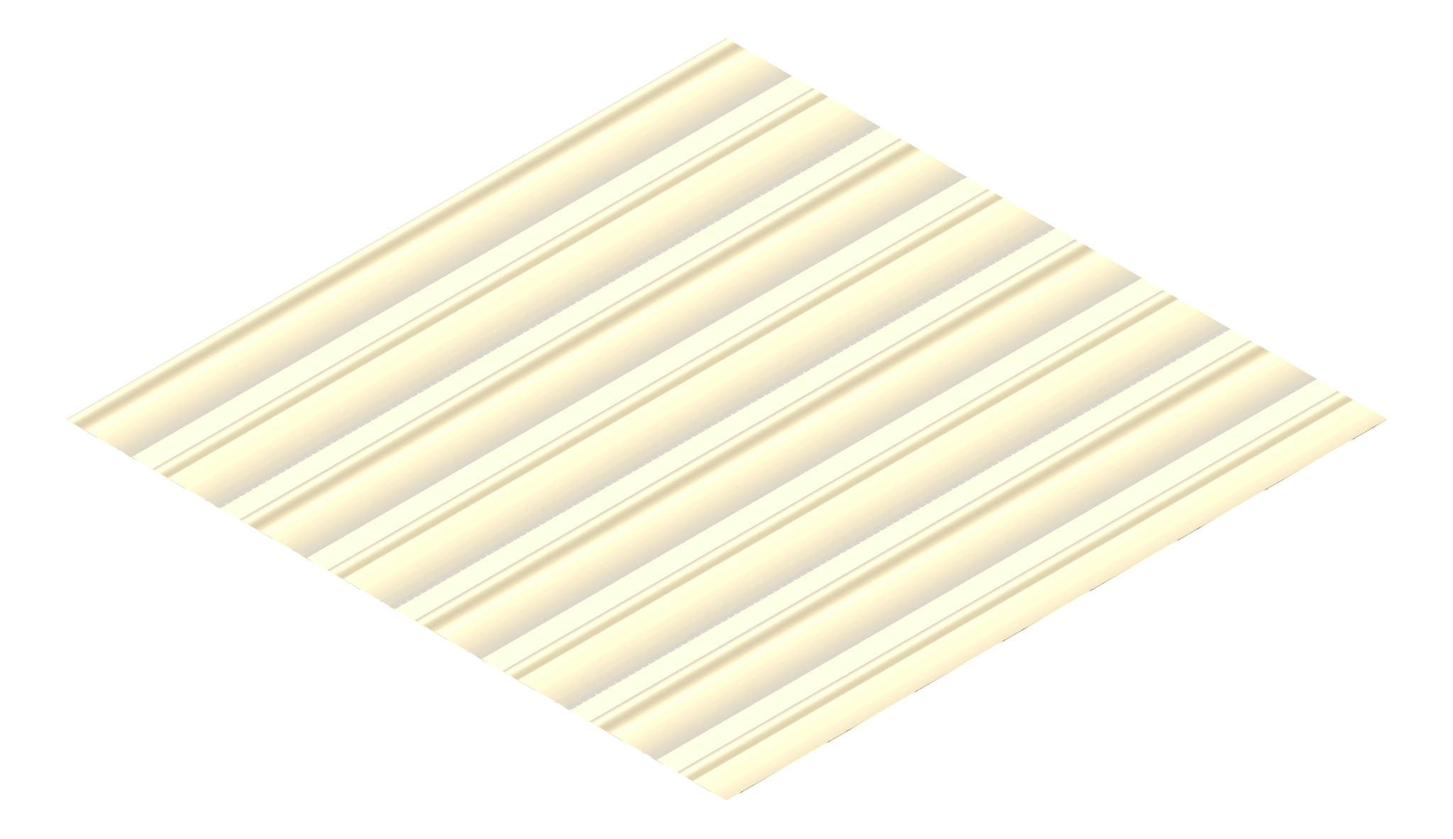 Metal SheetCladding Lysaght Weatherline ClassicCream - BIMcontent.com