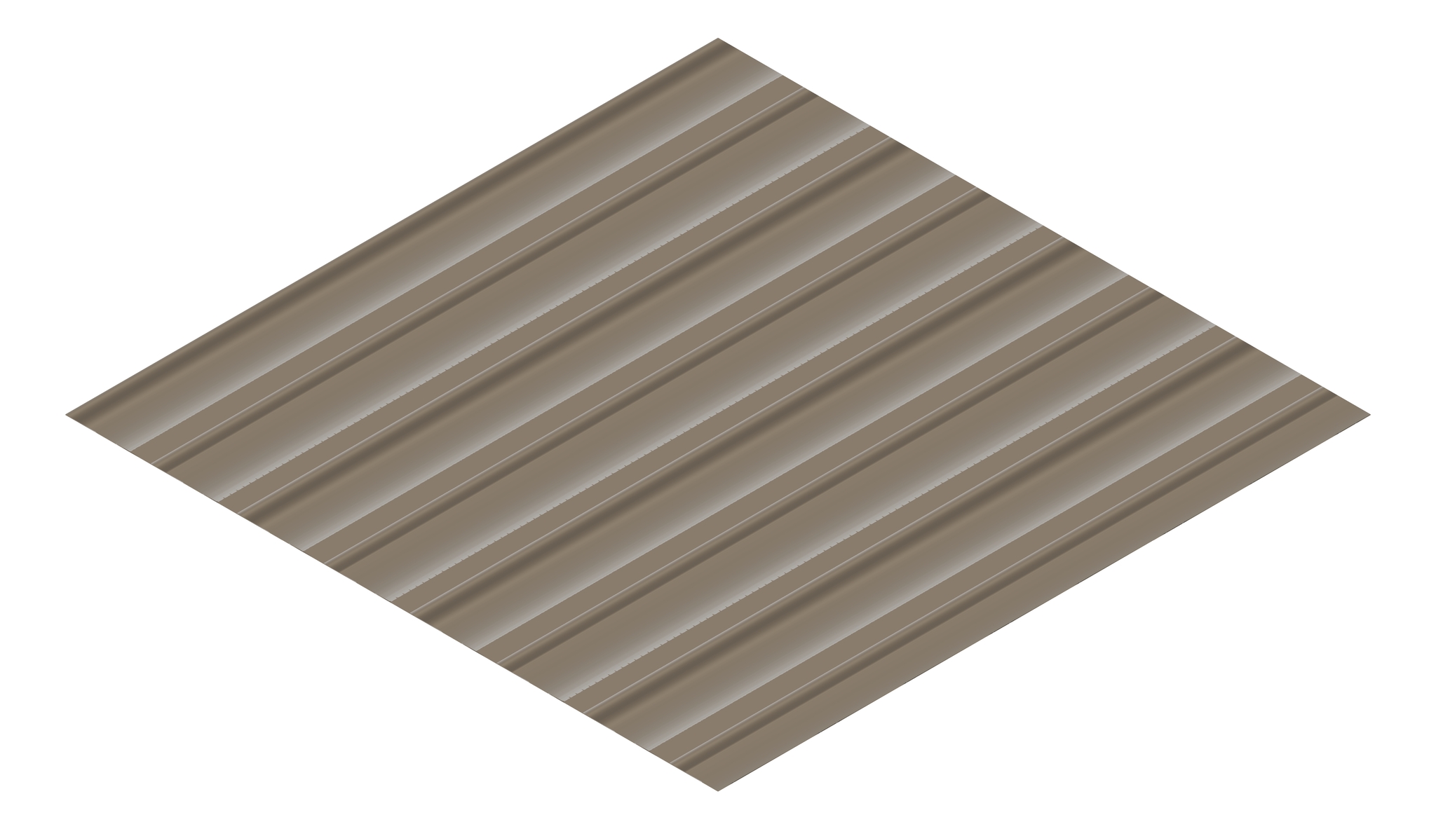 Metal SheetCladding Lysaght Weatherline Jasper - BIMcontent.com