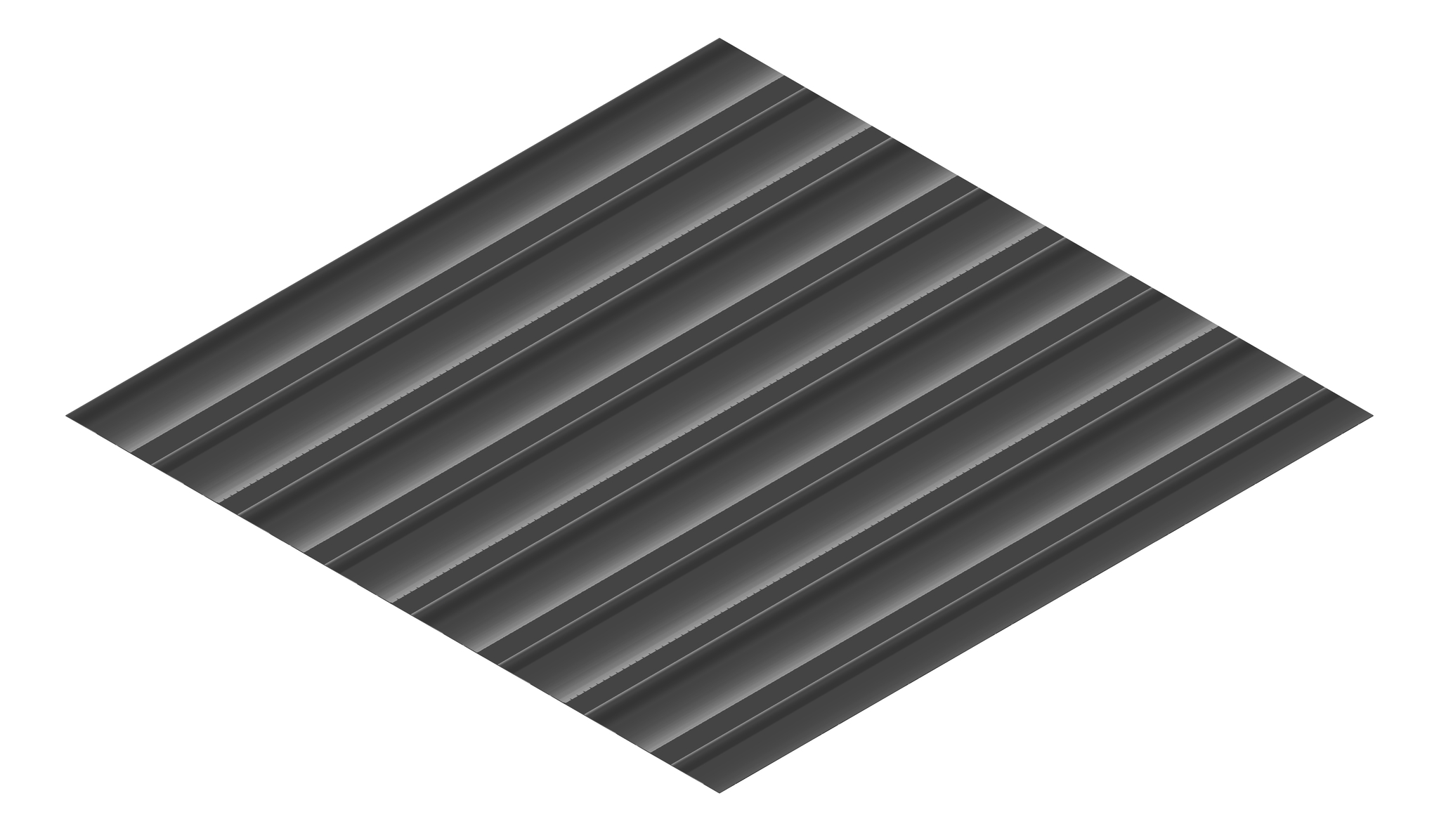 Metal SheetCladding Lysaght Weatherline MonumentMatt - BIMcontent.com