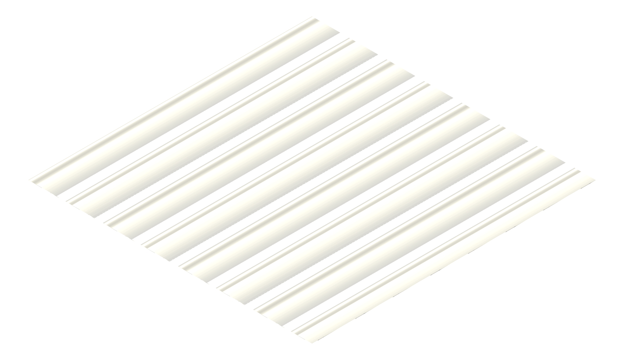 Metal SheetCladding Lysaght Weatherline SurfmistMatt - BIMcontent.com