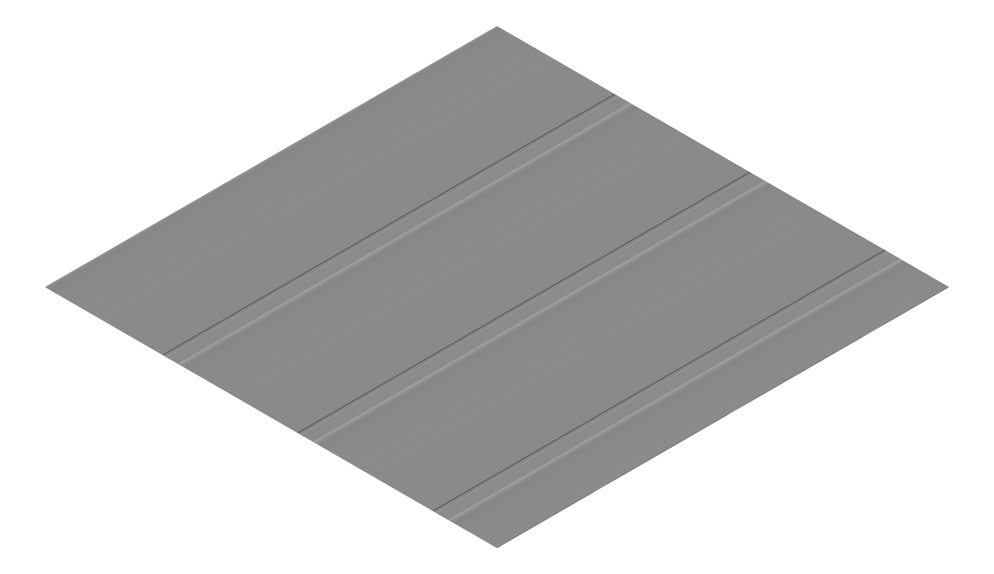 Metal SheetCladding Lysaght Zenith Dominion285 Basalt - BIMcontent.com