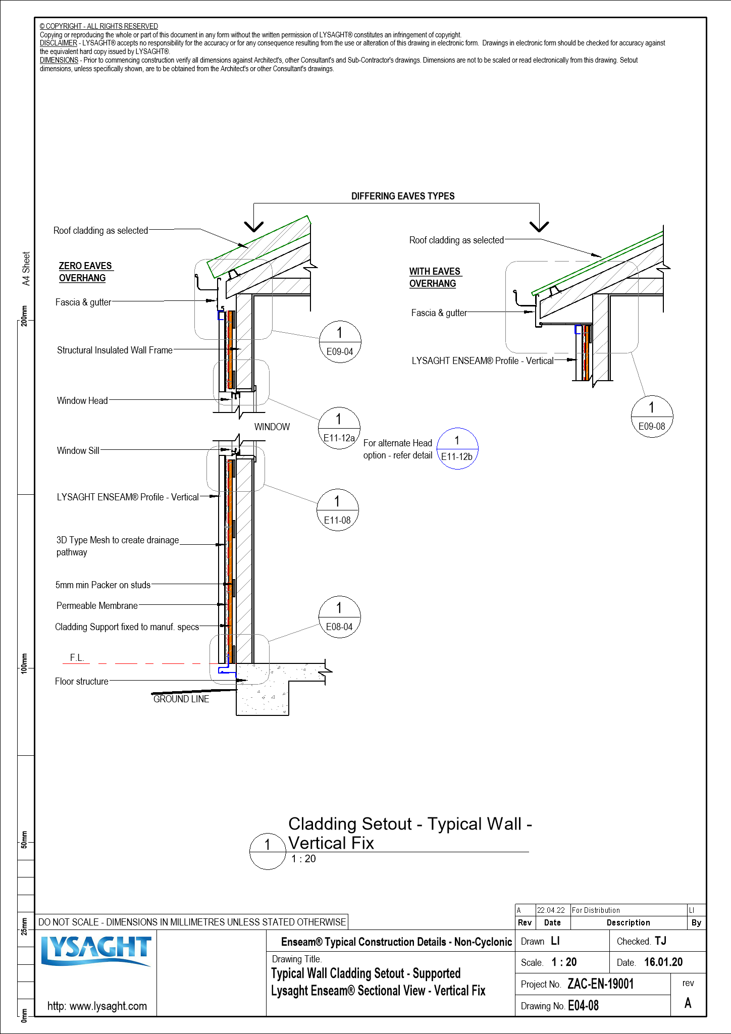 RepeatingDetail Lysaght Zenith Longline - BIMcontent.com
