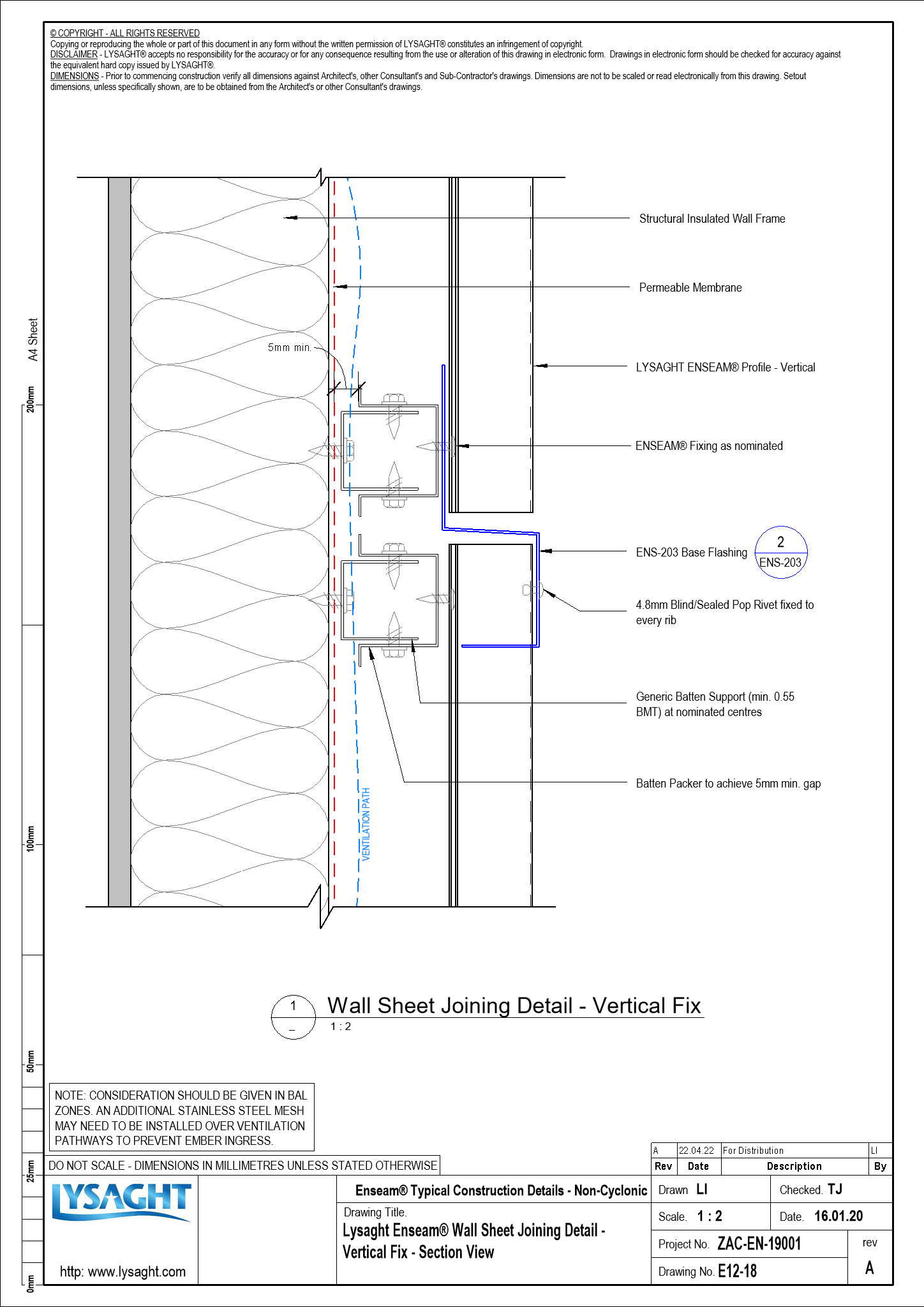 Lysaght - Permalite - LT7 - BIMcontent.com