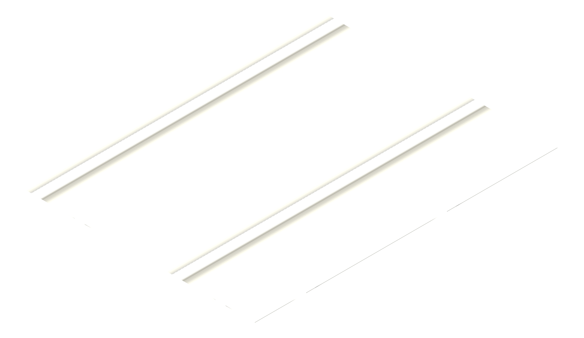 Metal SheetCladding Lysaght Zenith Enseam465 SurfmistMatt - BIMcontent.com