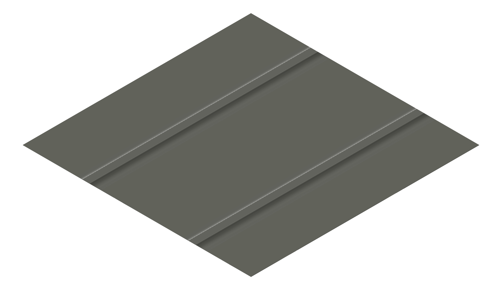 Metal SheetCladding Lysaght Zenith Enseam465 WoodlandGrey - BIMcontent.com