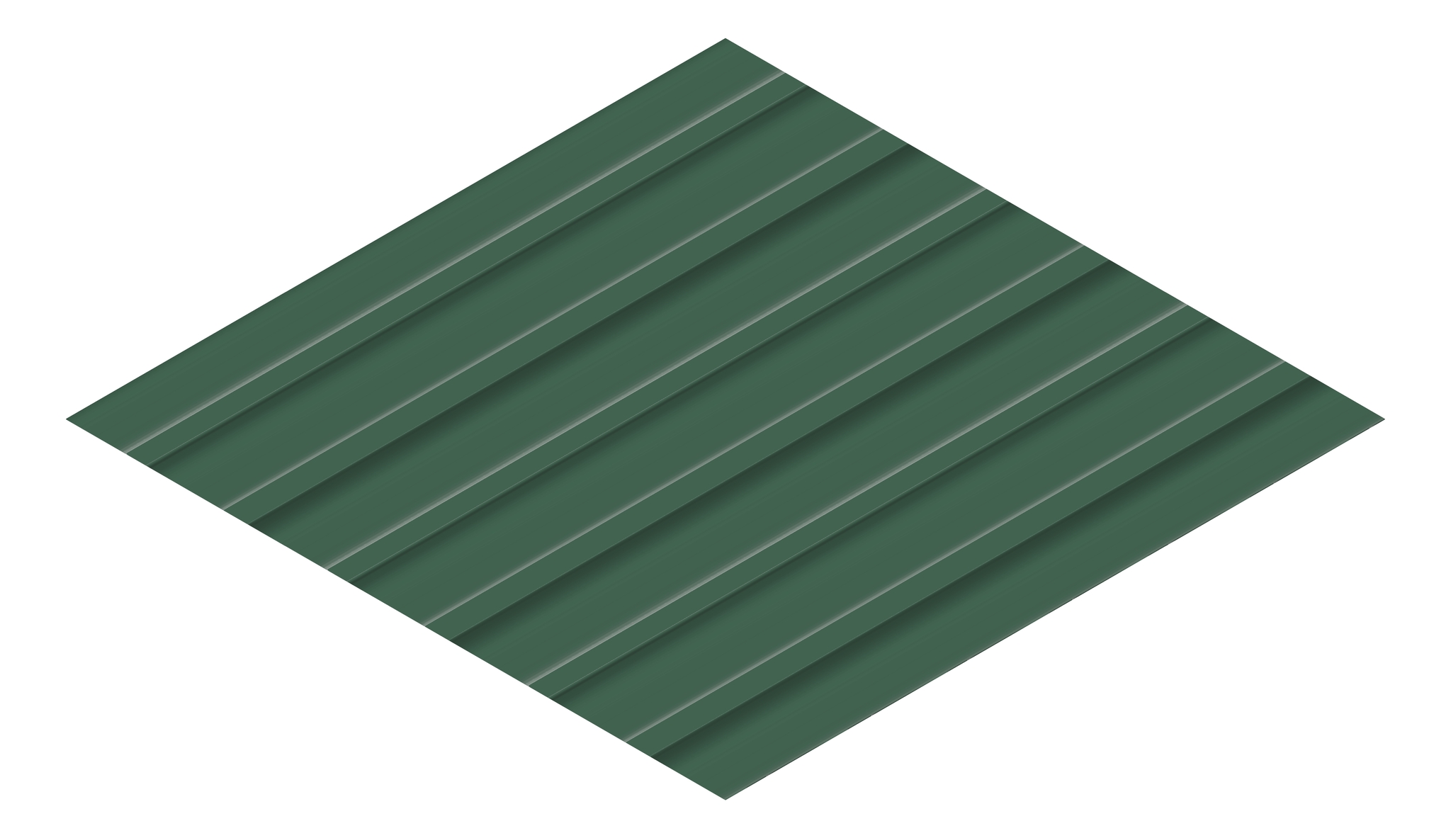 Metal SheetCladding Lysaght Zenith Longline305 CottageGreen ...