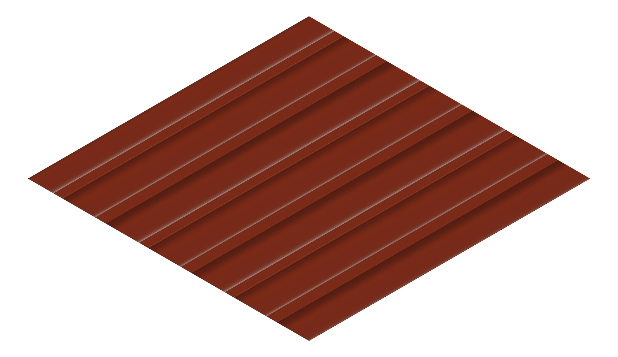 Metal SheetCladding Lysaght Zenith Longline305 ManorRed - BIMcontent.com